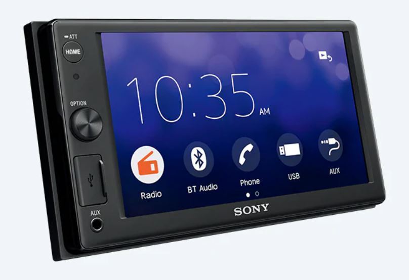 Sony XAV-1500 - Double Din Radio W/Smartphone Mirroring SBR Pro Sound