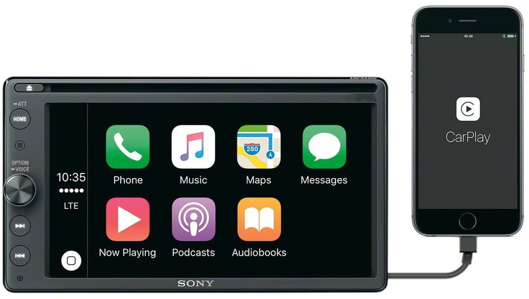Sony XAV-AX200 - 6.4-Inch Bluetooth DVD Receiver | SBR Pro Sound