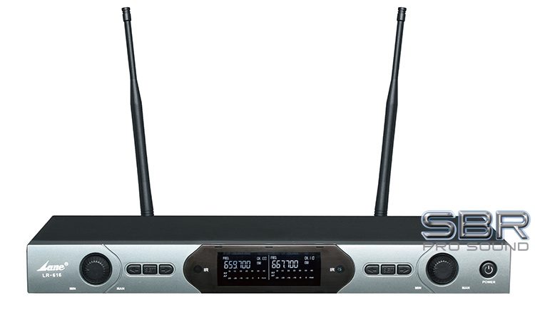 Lane LR-616 Dual Hand Wireless Microphone Set | SBR Pro Sound
