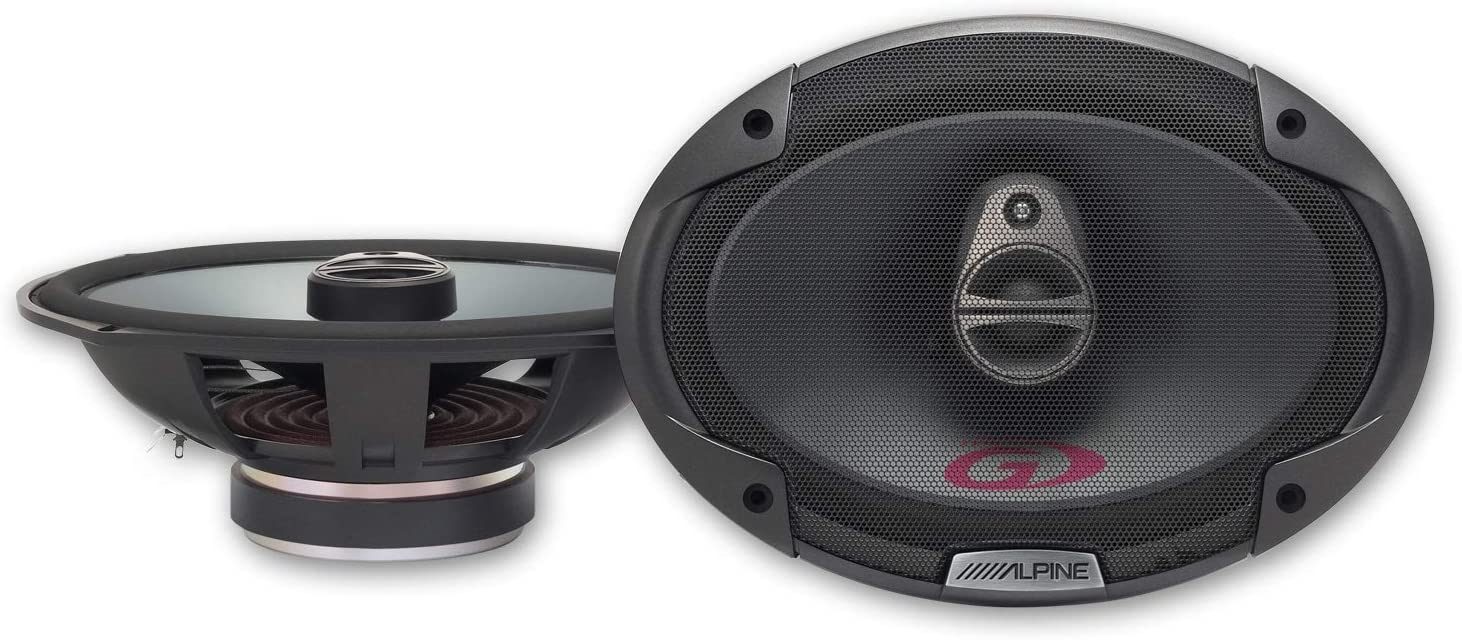 Alpine Type-G SPG-69C3 - 6×9 Coaxial 3-Way 90w Rms Speaker | SBR Pro Sound