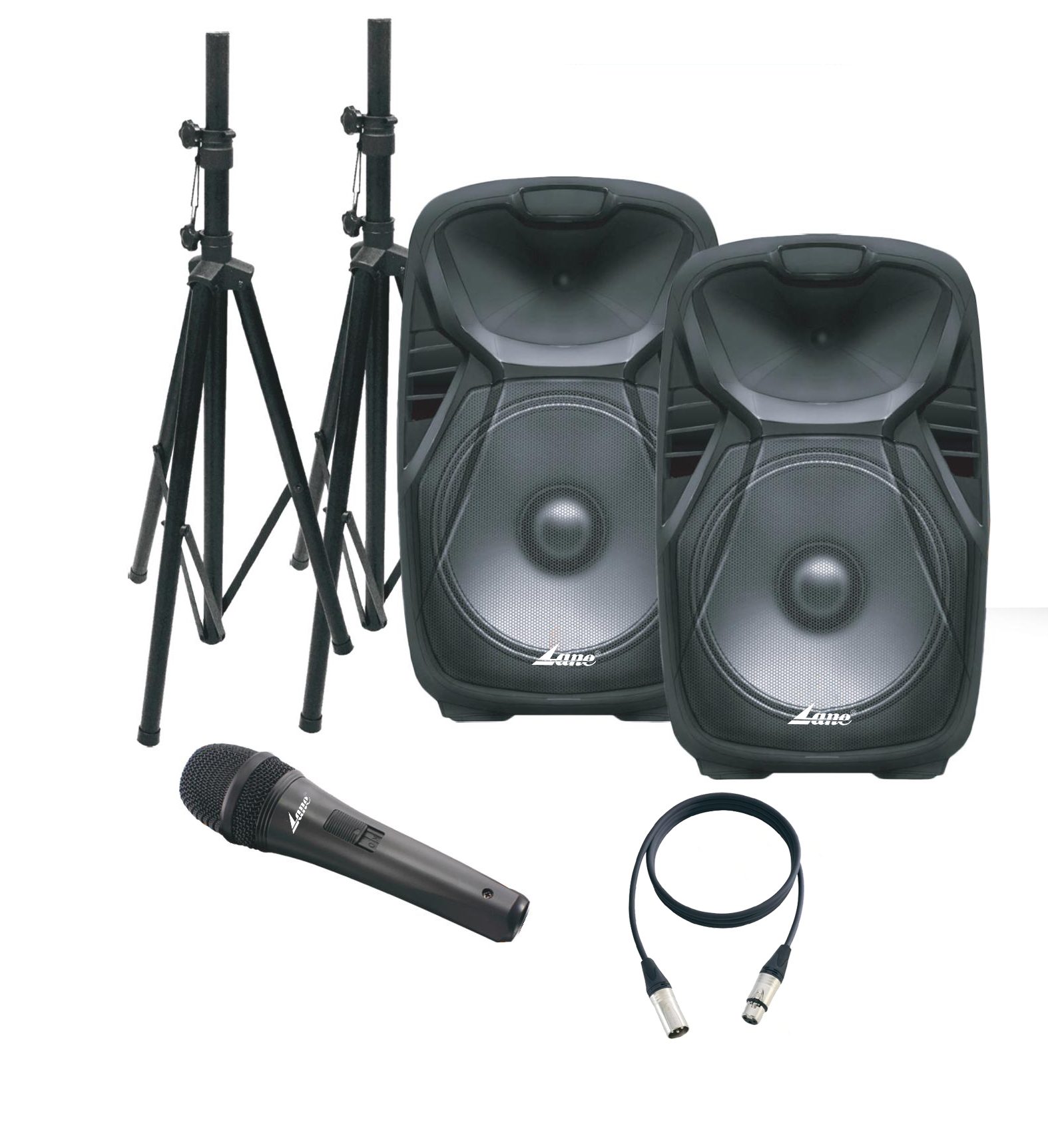 Lane Partybox 15A PA Speaker System | SBR Pro Sound Lane Partybox 15A