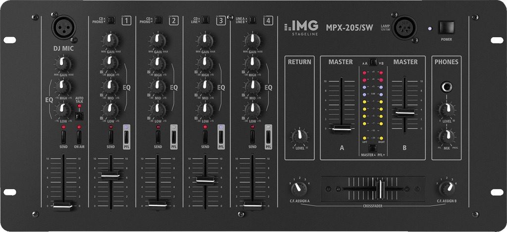 Hybrid - Hybrid+ HM04 DJ Mixer [HM04]