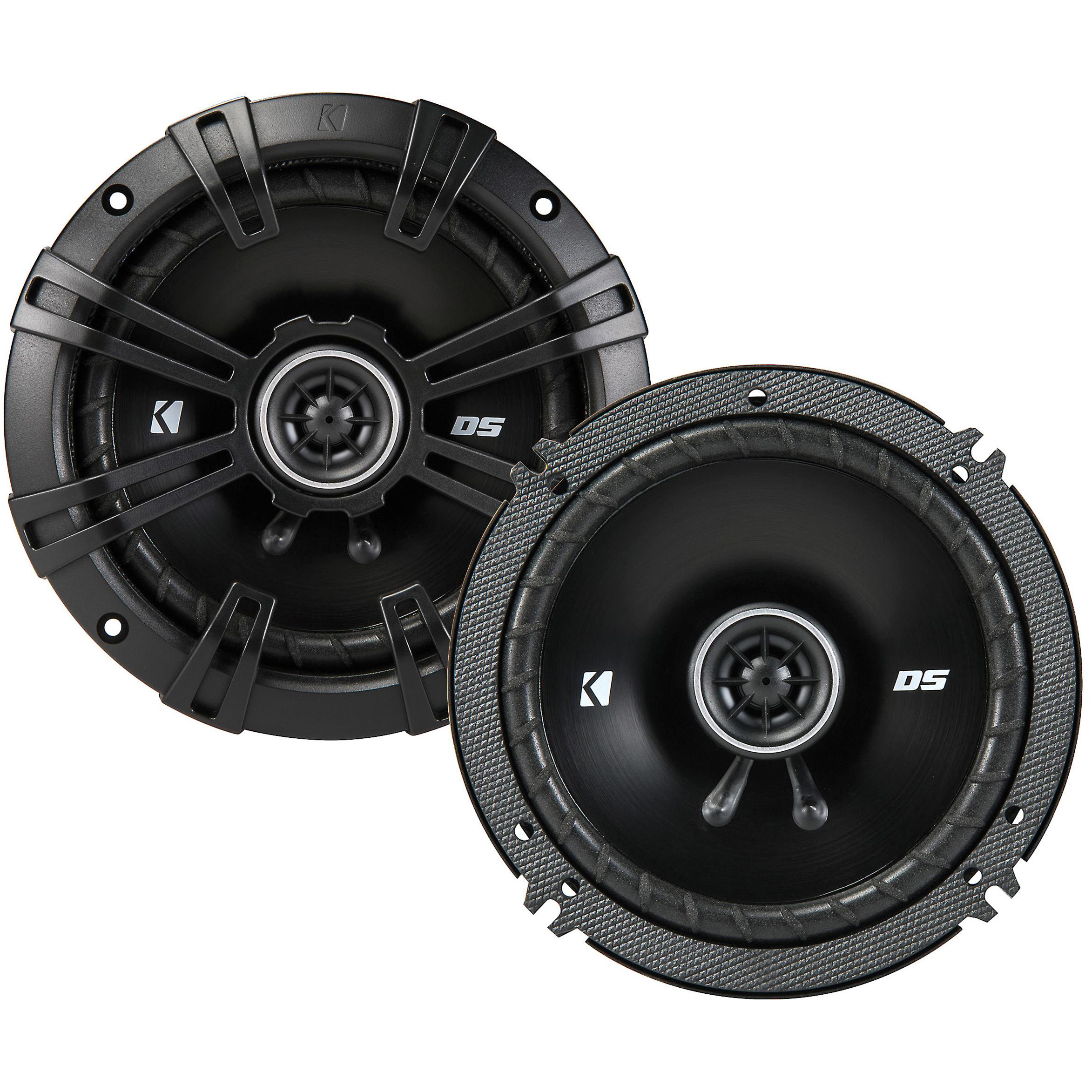 Kicker 43DSC6504 DS-Series 6.5-inch 60Watt RMS Coaxial Speakers| SBR ...