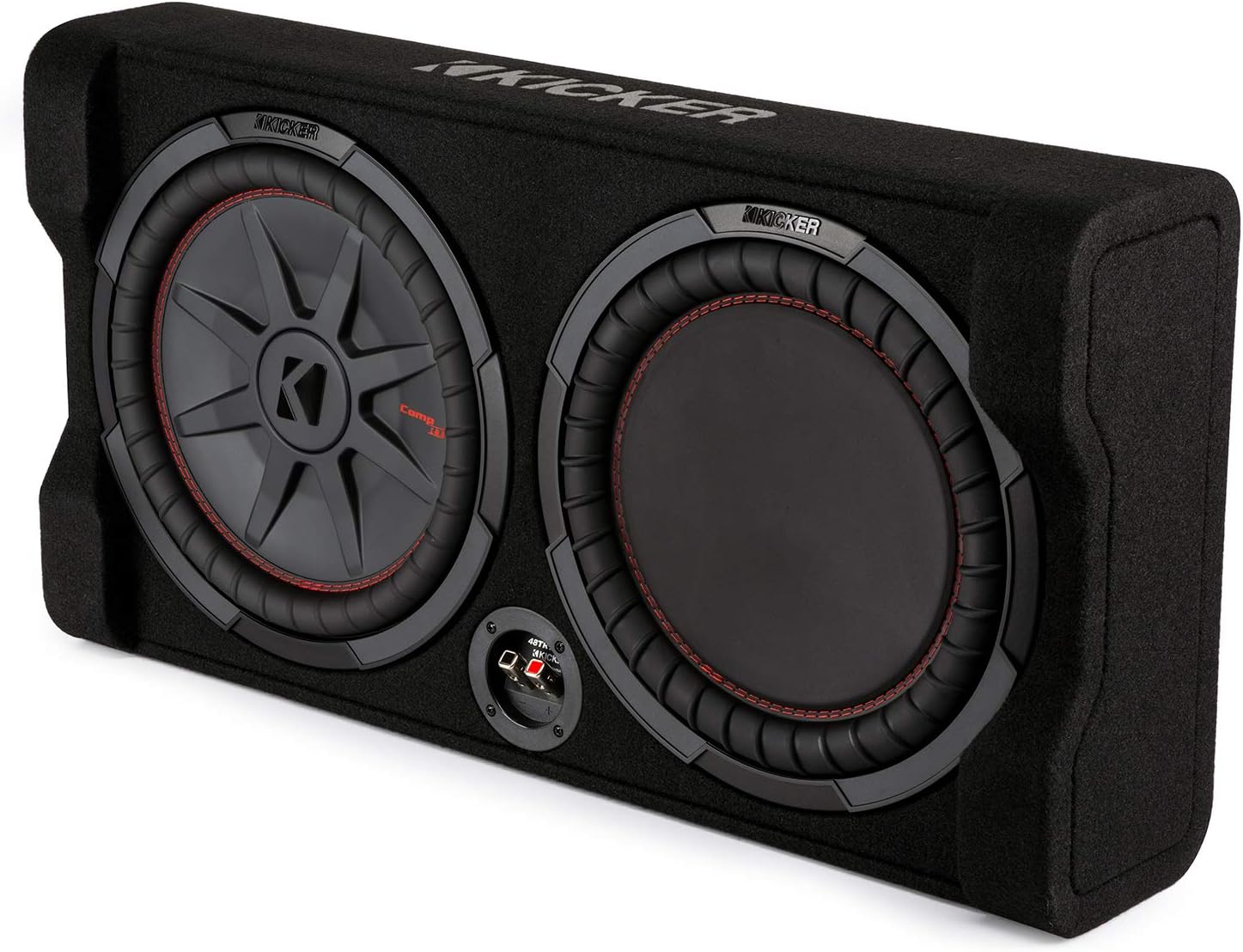 Kicker CompRT 48TRTP102 10-inch 400Watt RMS 2 Ohm Sealed Down-Firing Enclosure| SBR Pro Sound