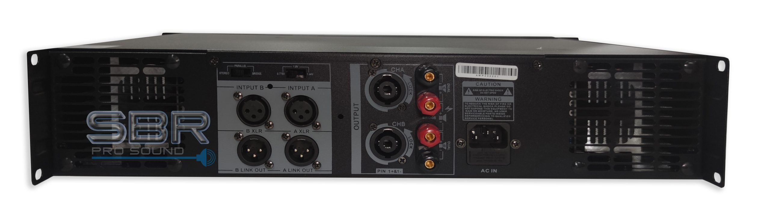 Lane S2600 S-Series 2000Watt Stereo Power Amplifier | SBR Pro Sound