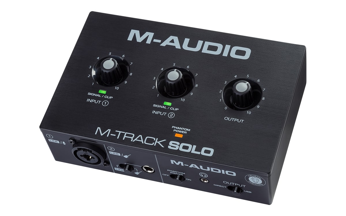 M-Audio M-Track Solo 2Ch USB Audio Interface