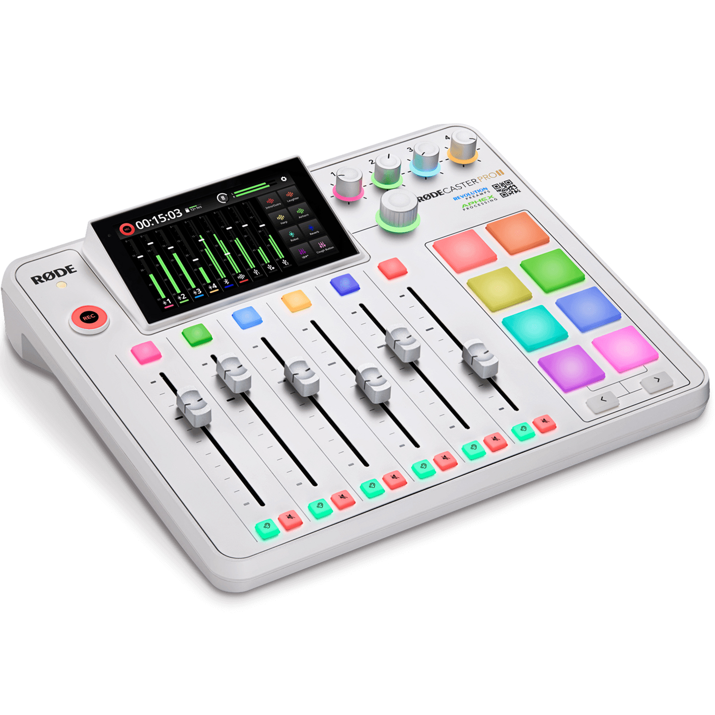 Rode RØDECaster Pro II Integrated Audio Production Studio - White| SBR ...