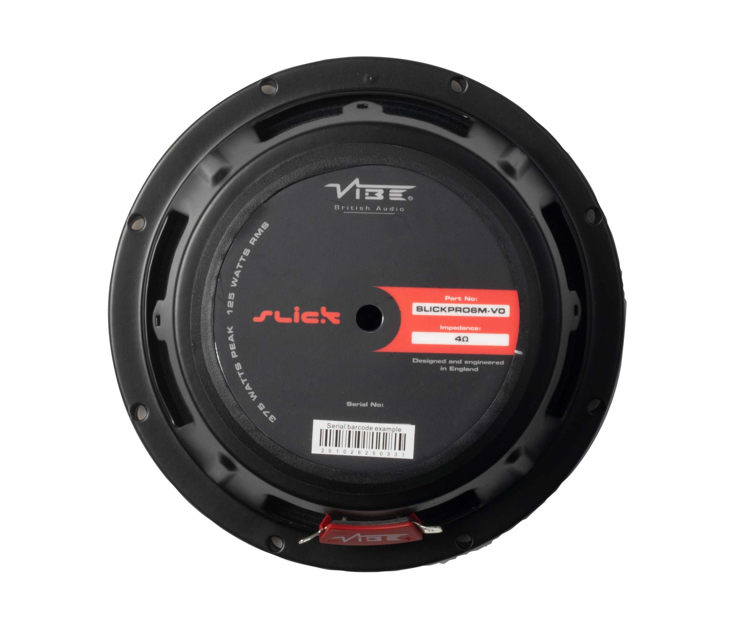 Vibe Slick PRO 6M-V0 - 6.5-Inch 125Watt RMS Midrange Speaker | SBR Pro ...