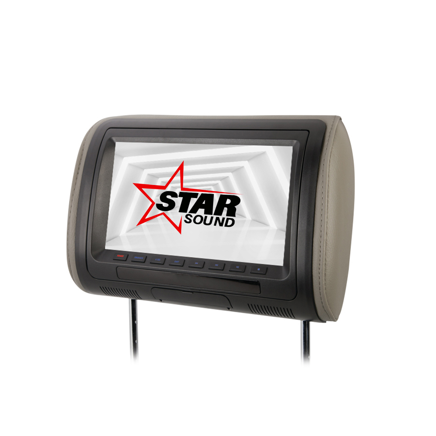Starsound VT-DH706 - Headrest Car Dvd Player Kit(Pair) | SBR Pro Sound