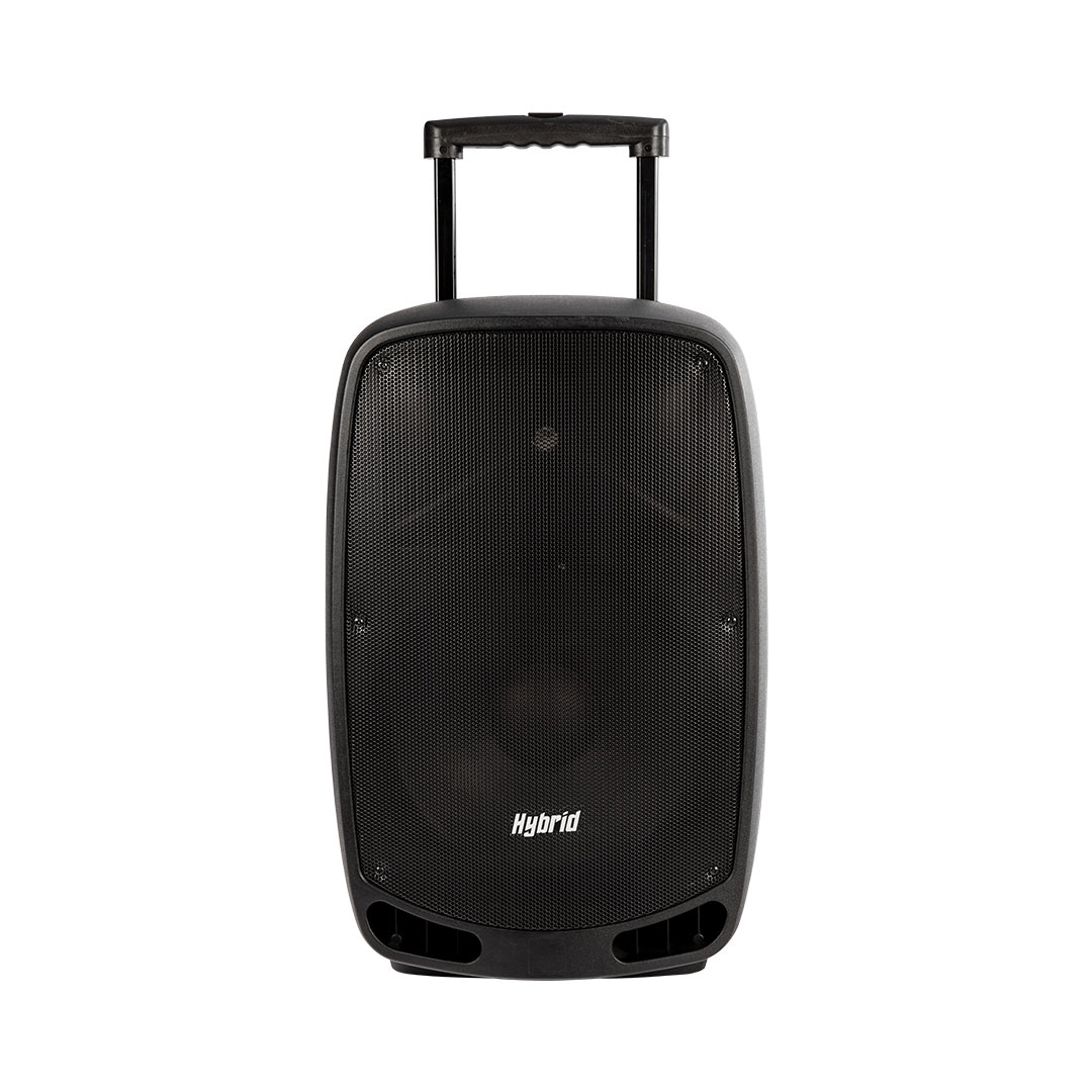 Hybrid PA15B-DSP – 15" Battery-Powered Portable PA Speaker | SBR Pro Sound