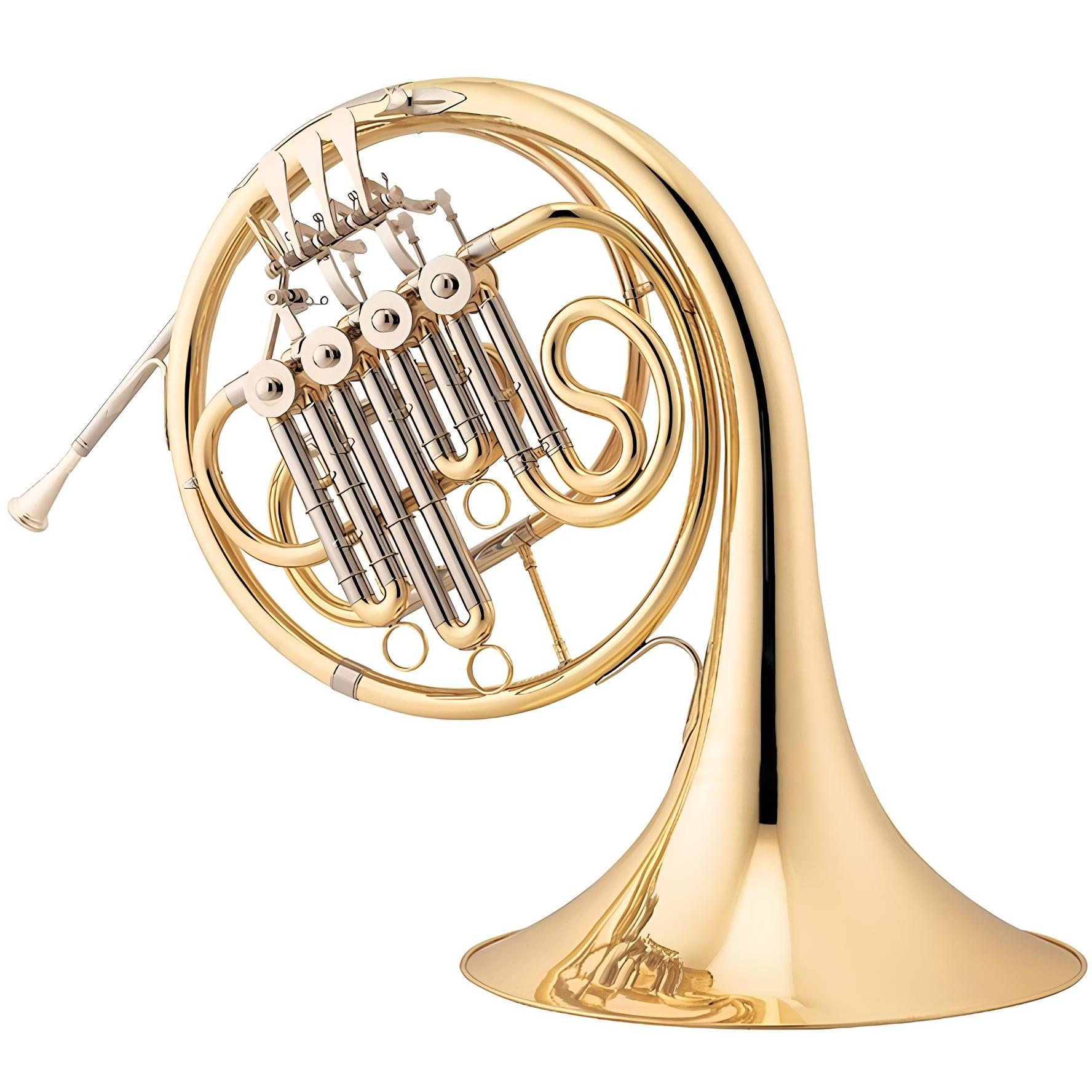 Zeff Lacquer 4-Valve Rotary F Single French Horn | SBR Pro Sound