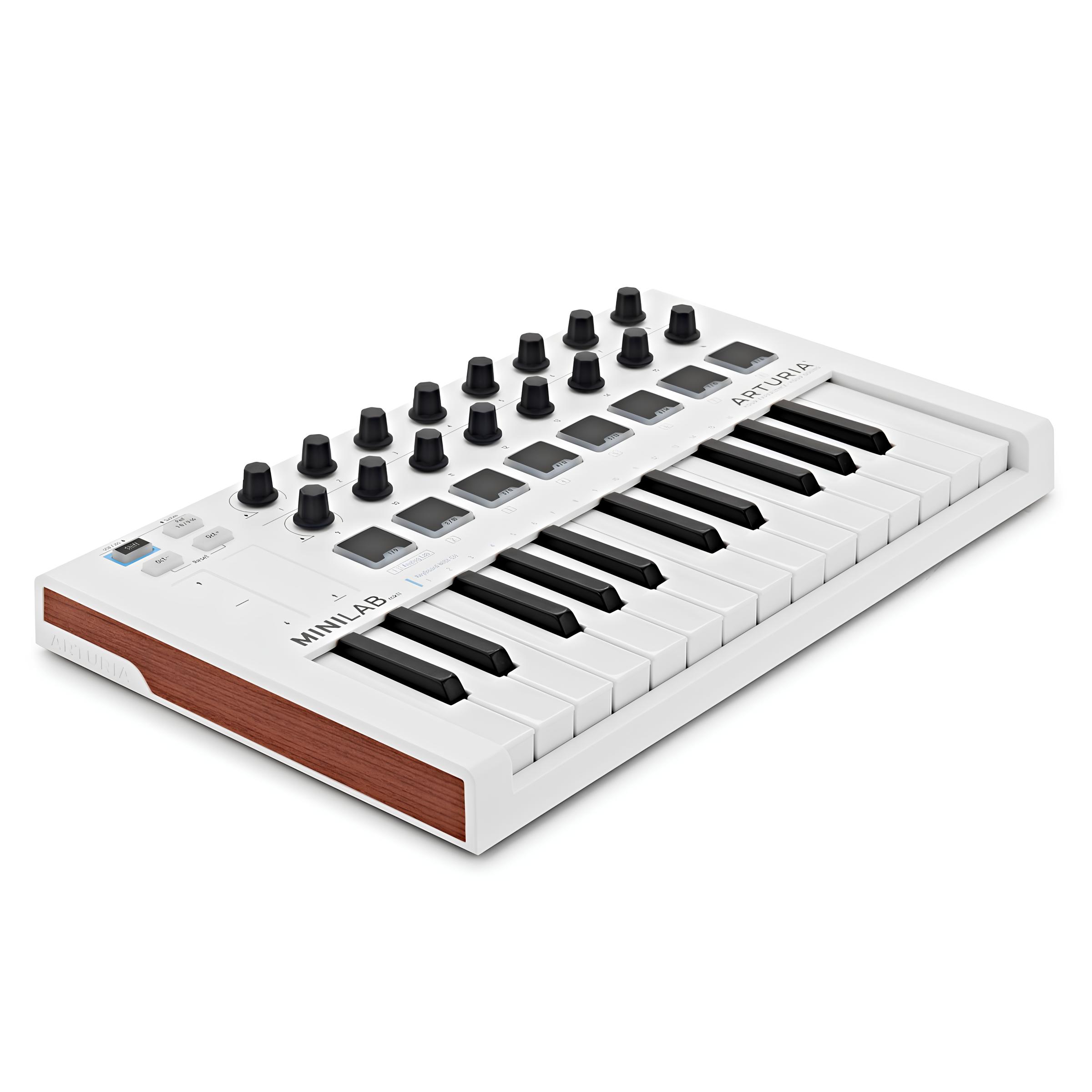 Arturia MiniLab MKII velocity-sensitive 25-Key Midi Controller | SBR ...