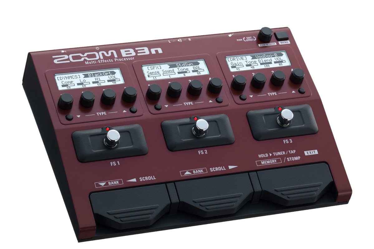 Zoom B3n Bass Guitar Multi-Effects Pedal | SBR Pro Sound
