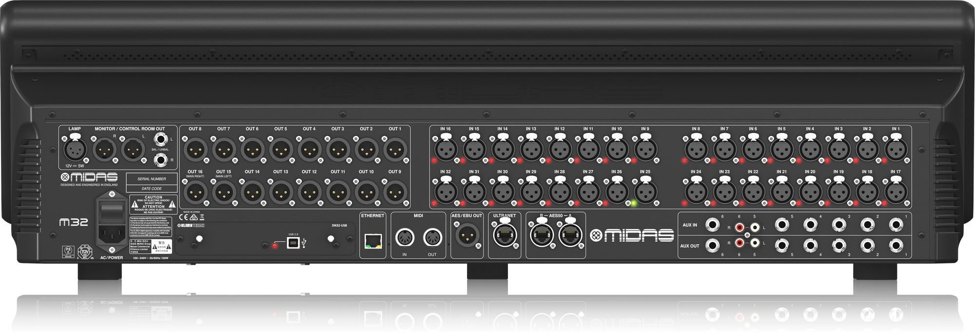Midas M32 Digital Console for Live and Studio | SBR Pro Sound