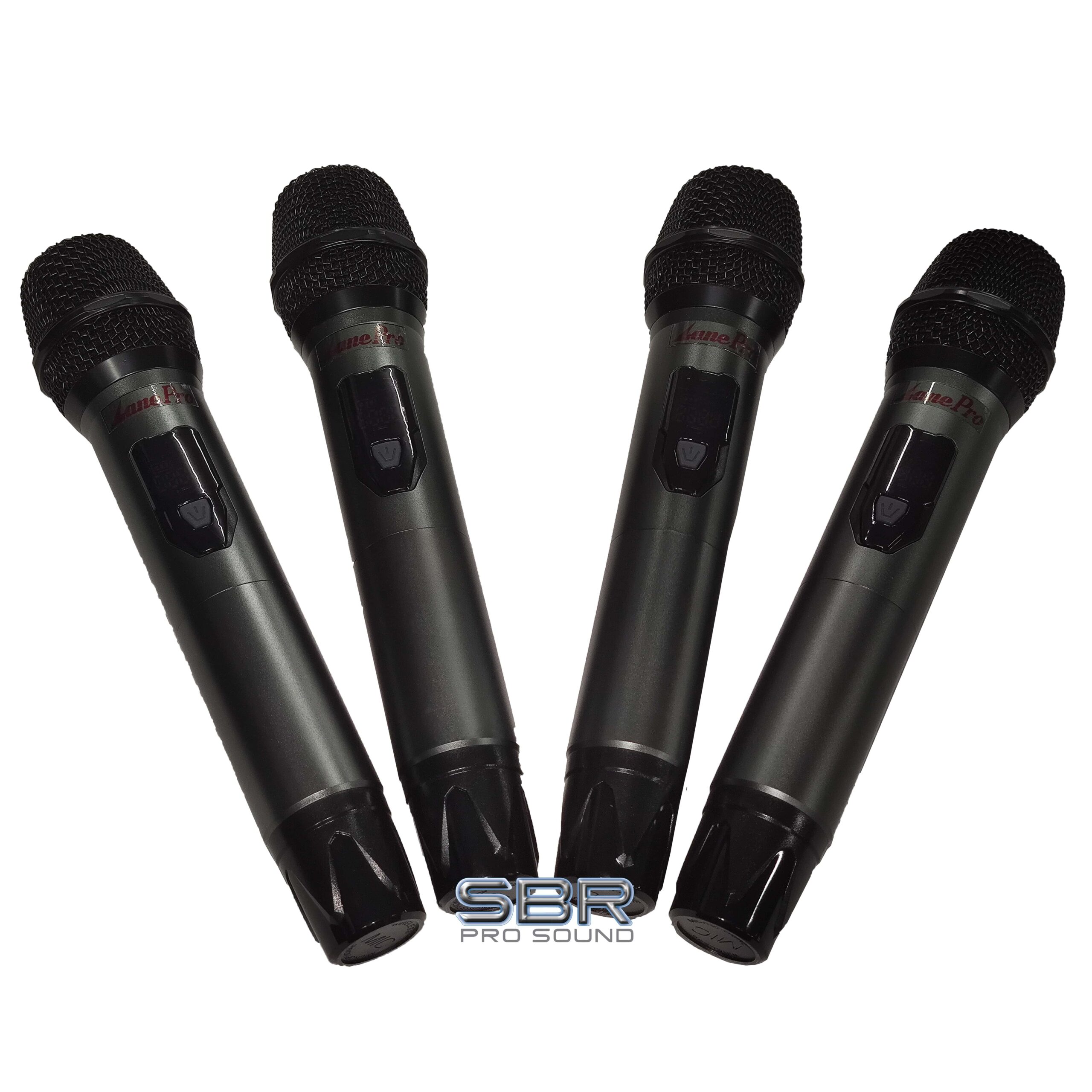 Lane M604 4-Piece Wireless Handheld UHF Microphone System| SBR Pro Sound