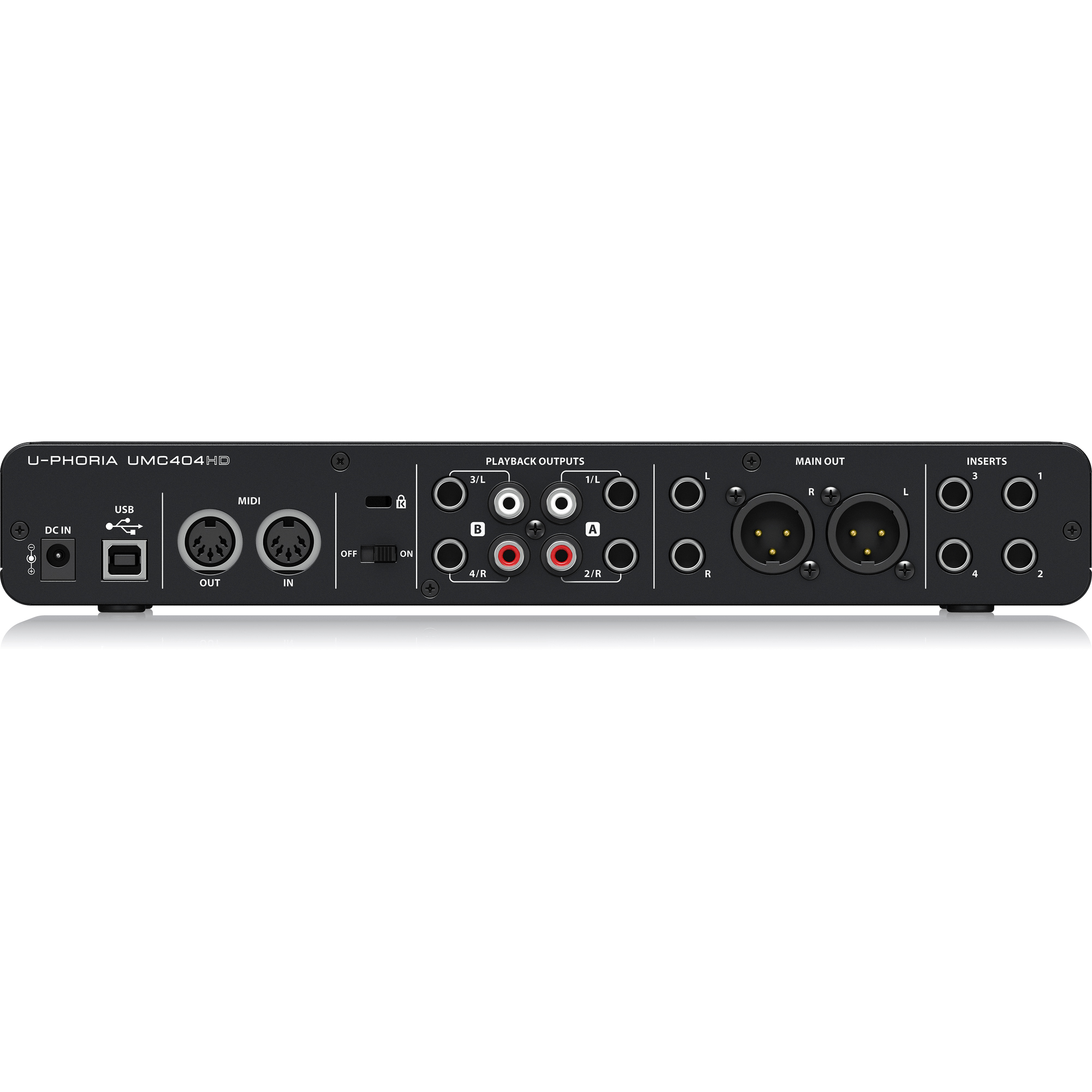 Behringer UMC404HD - Audiophile 4x4 USB Audio Interface | SBR Pro Sound