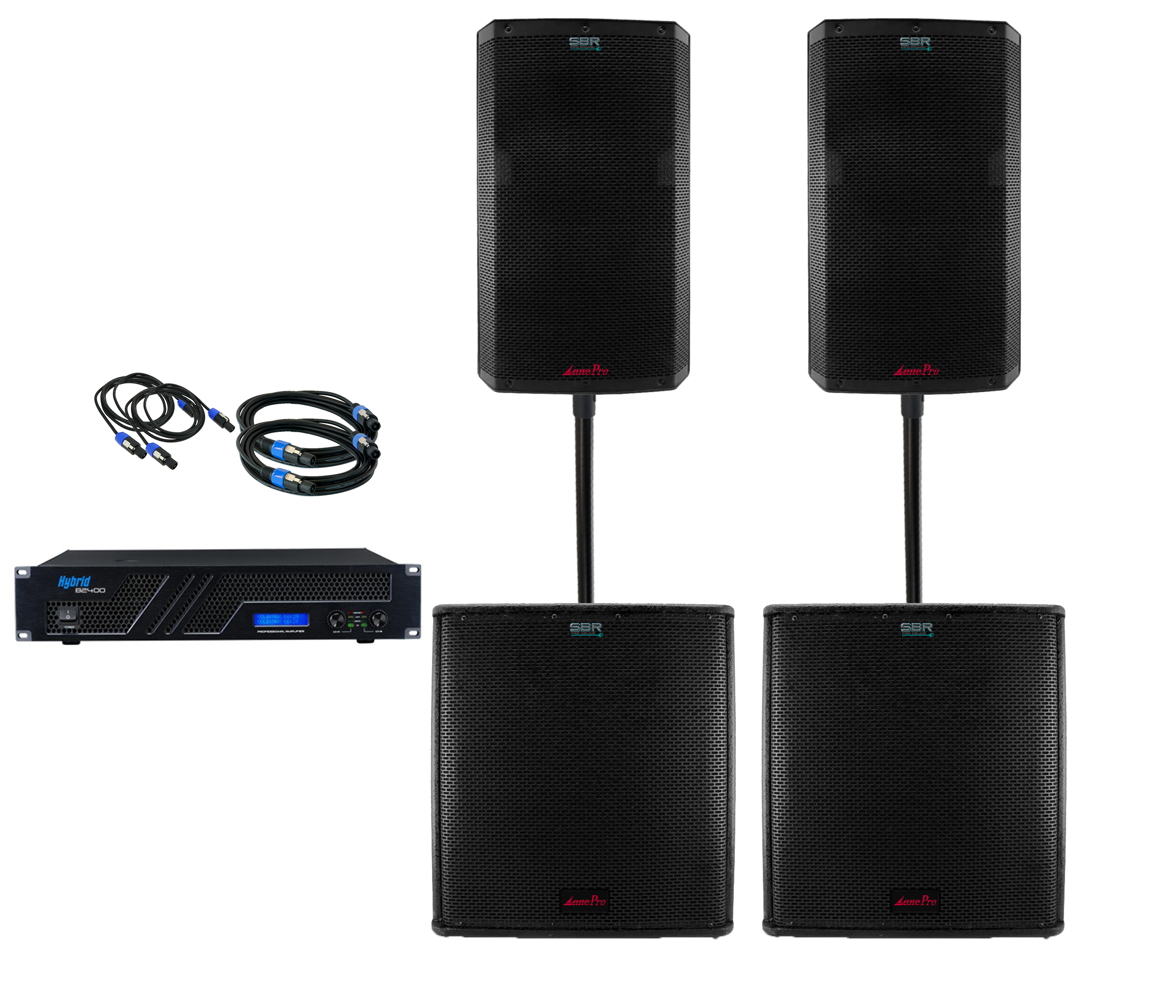 Lane Passive Sound System Combo - SBR Pro Sound