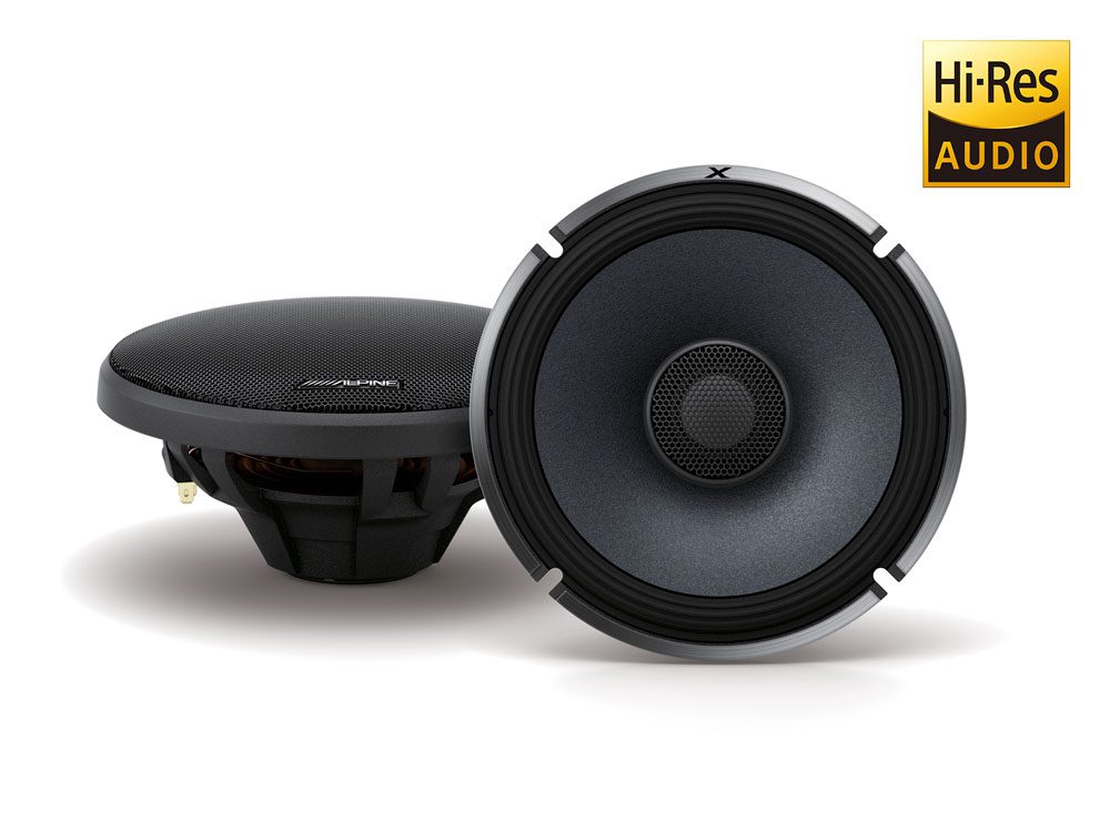 Alpine Type-X X-S65 - 6.5-Inch 110Watt RMS Neodymium Coaxial Speakers ...