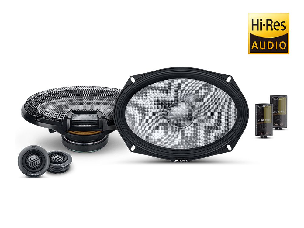 Alpine R-Series R2-S69C - 6x9" Component Split System | SBR Pro Sound