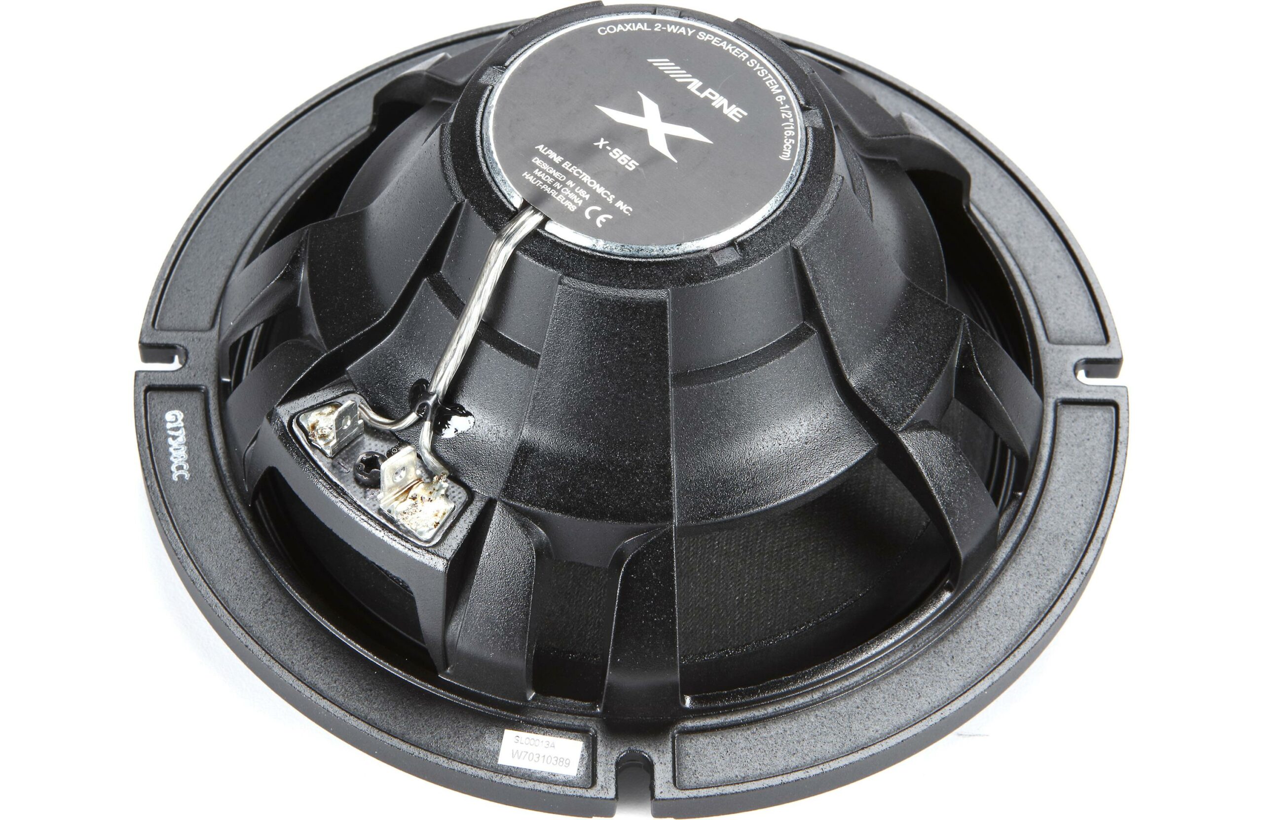 Alpine Type-X X-S65 - 6.5-Inch 110Watt RMS Neodymium Coaxial Speakers ...