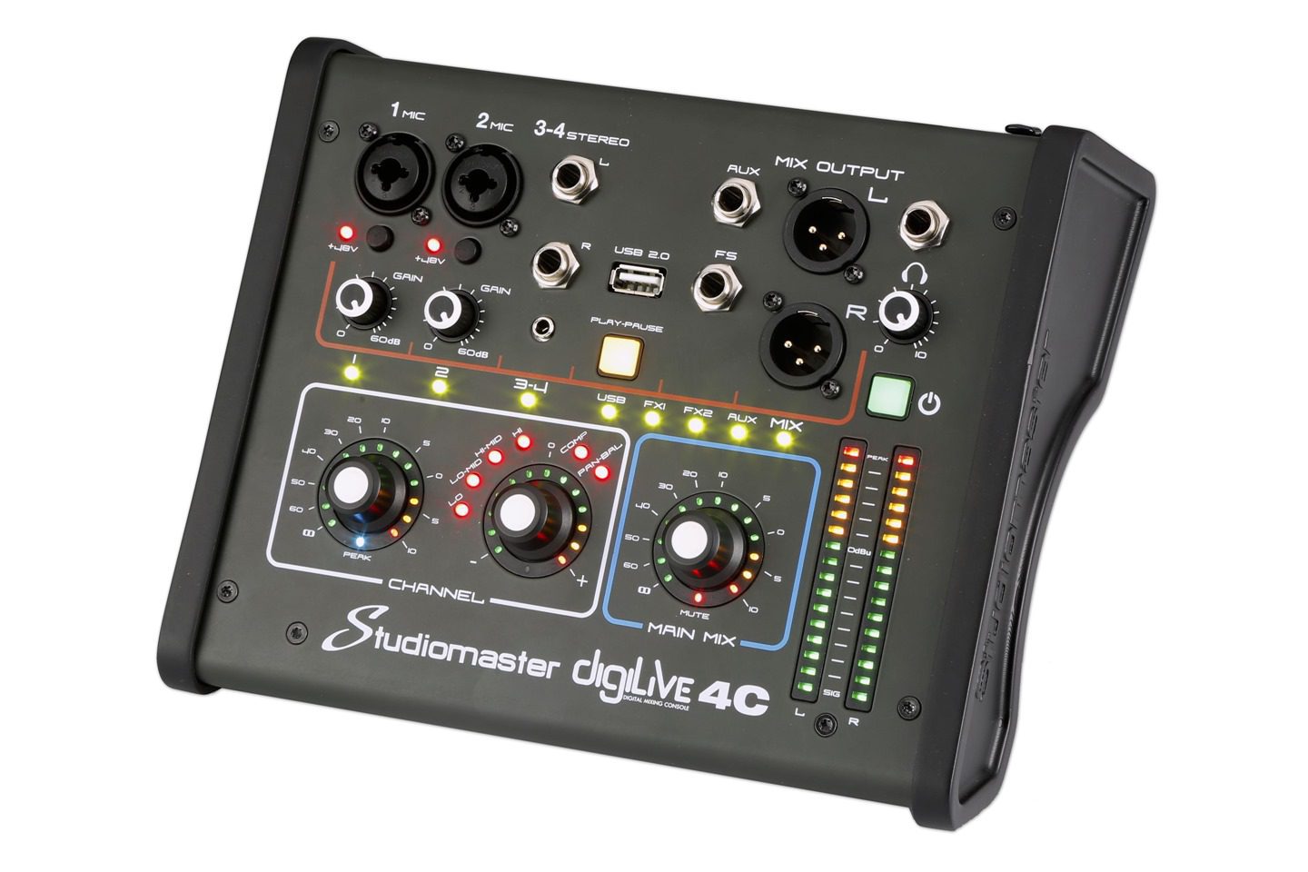 Studiomaster DigiLive 4C Studiomaster DigiLive 4C 4Channel | SBR Pro Sound