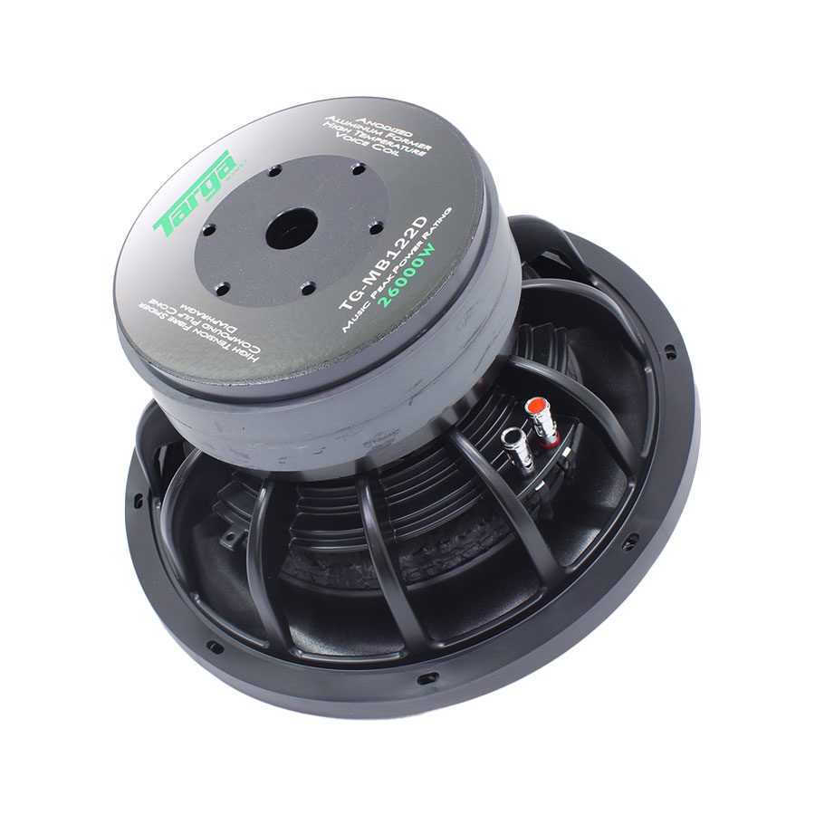 Targa Mamba TG-MB122D 12-inch Mamba 26000w 2ohm Sub| SBR Pro Sound