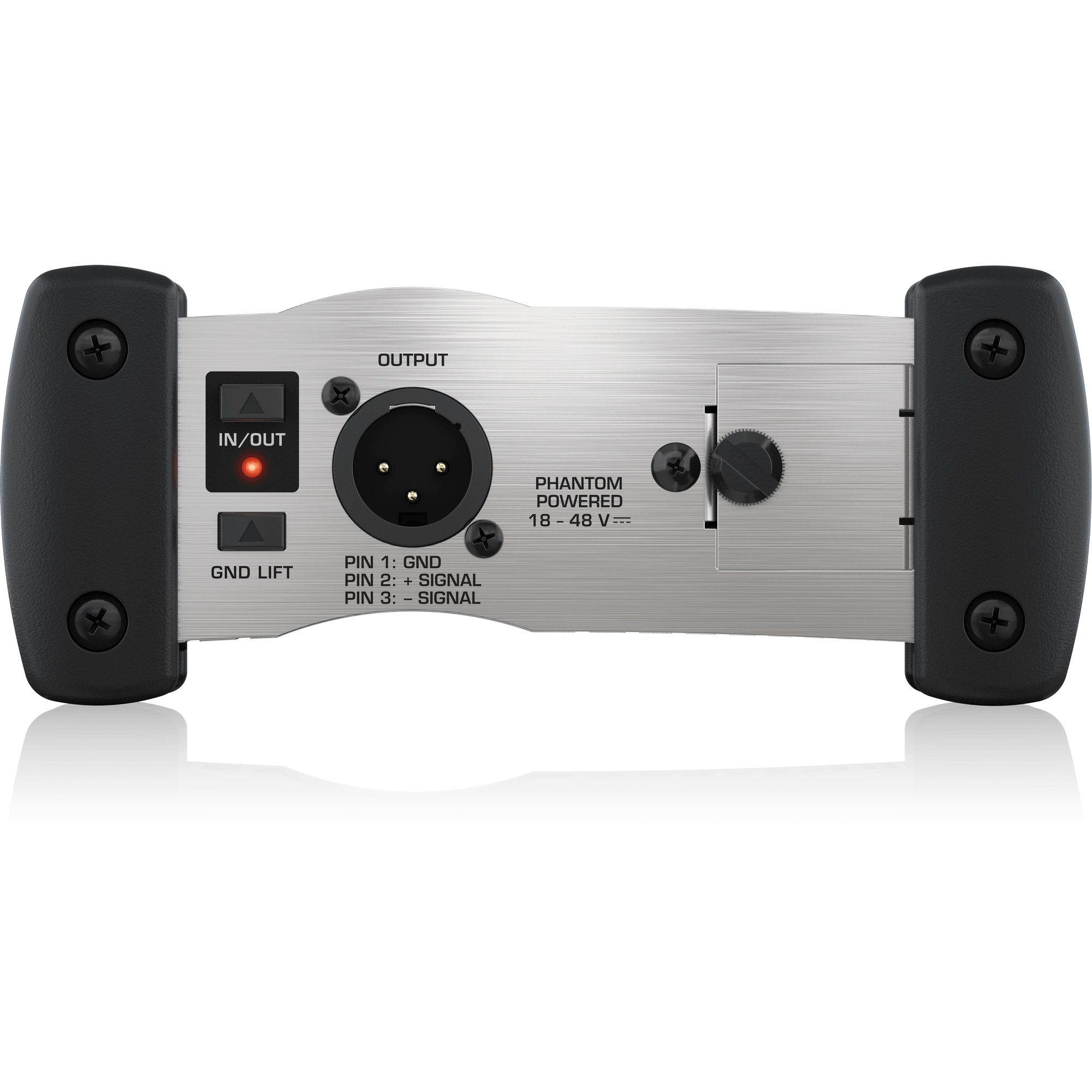 Behringer Ultra-DI DI100 Battery/Phantom Powered DI Box | SBR Pro Sound