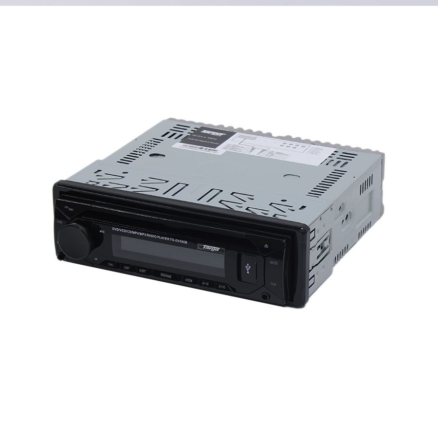 Targa TG-DV580B Multimedia Single Din Radio With DVD | SBR Pro Sound