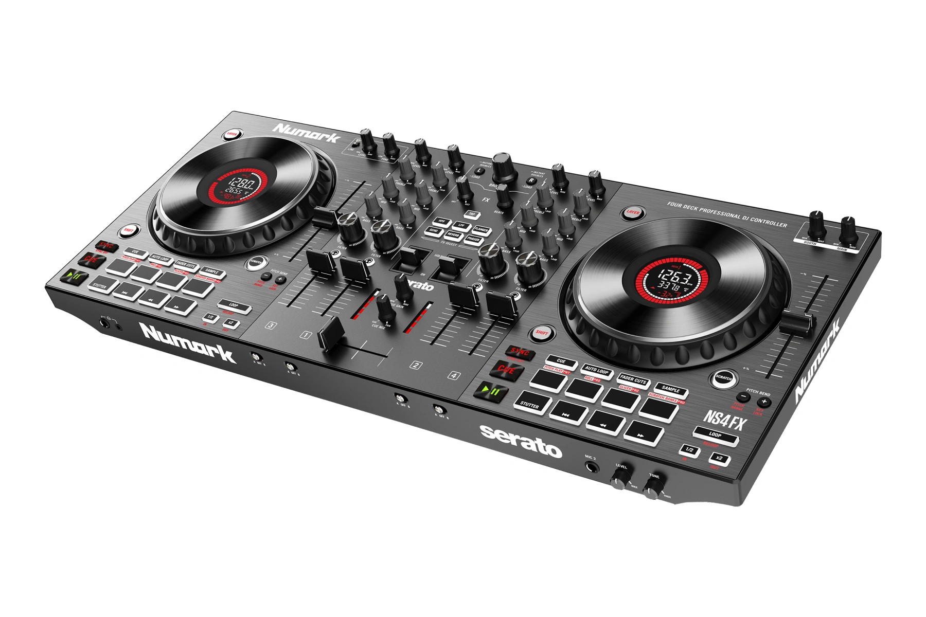 Numark Mixtrack Platinum FX Professional 4-Channel DJ Controller | SBR ...