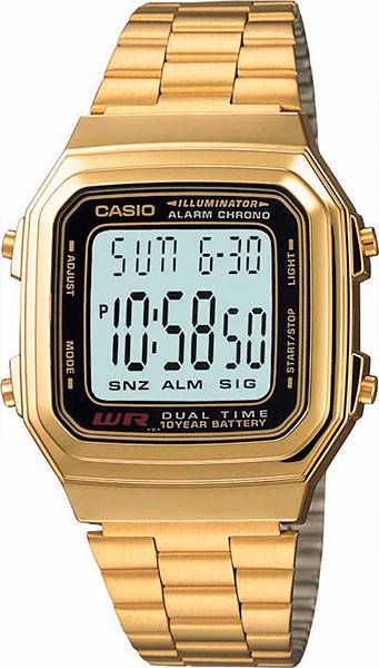 Casio Vintage A178WGA-1ADF - Digital Illuminator Retro Watch | SBR Pro ...