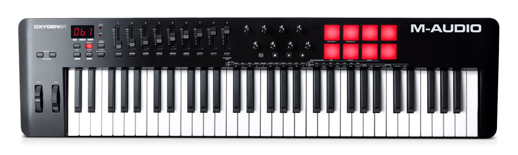 M-Audio Oxygen 61 MKV M-Audio Oxygen 61 MKV61-Key USB | SBR Pro Sound