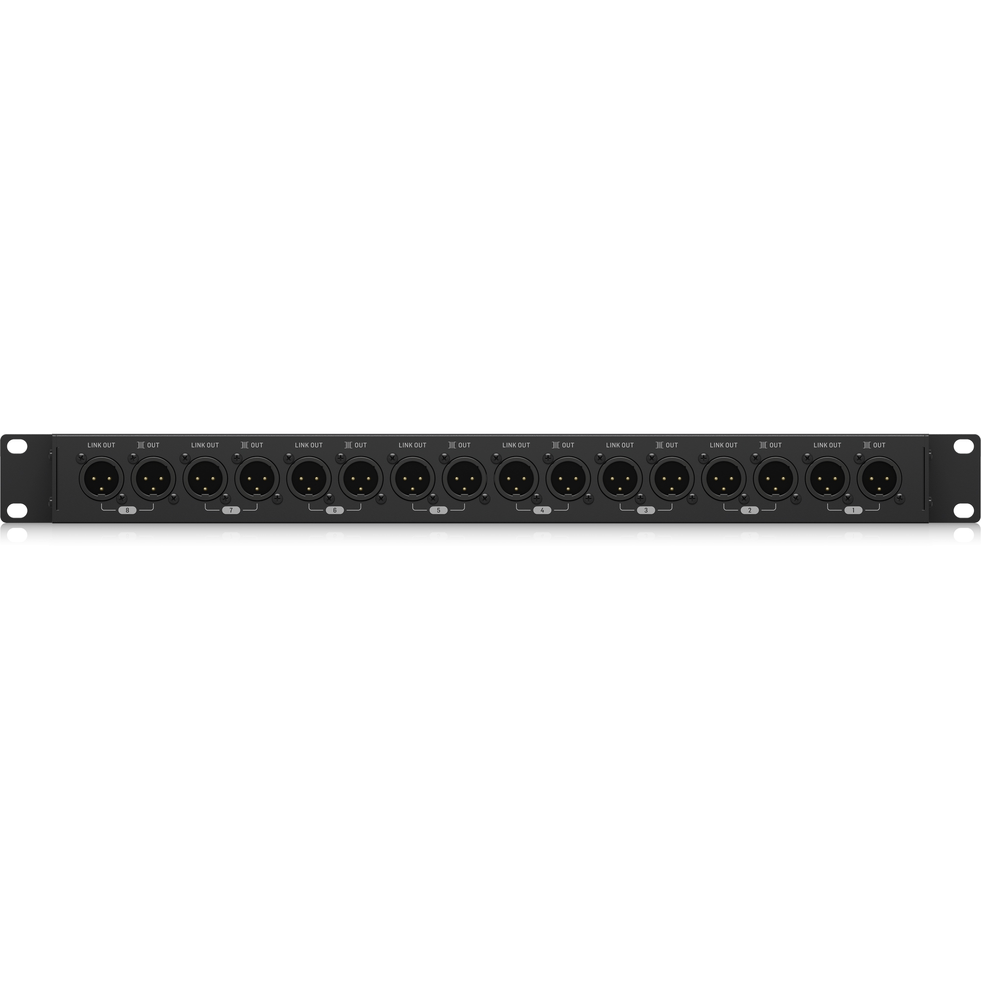 Behringer UltraLink MS8000 8-Channel Microphone Splitter | SBR Pro Sound