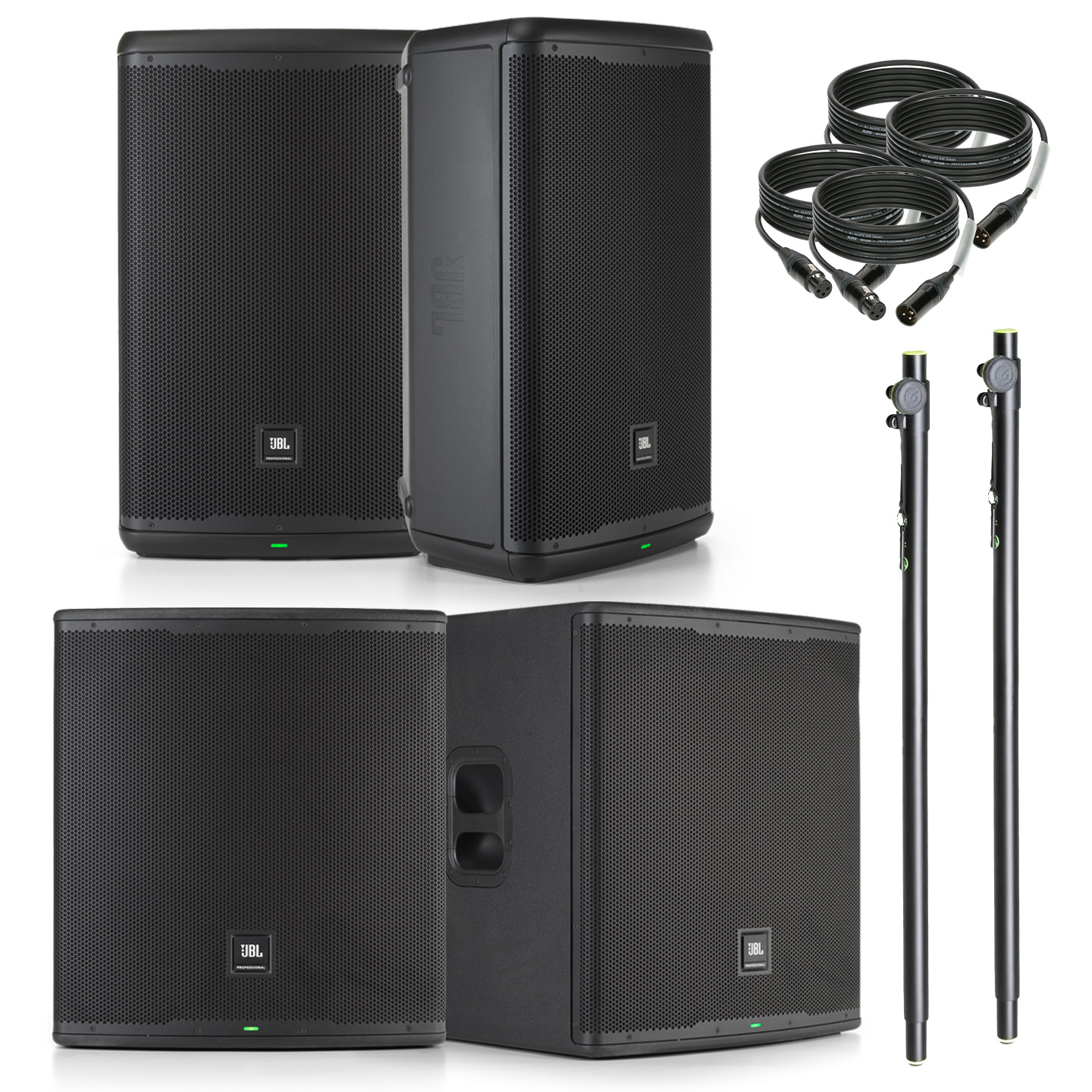 JBL EON700 Series Bundle - PA Speaker Combo | SBR Pro Sound