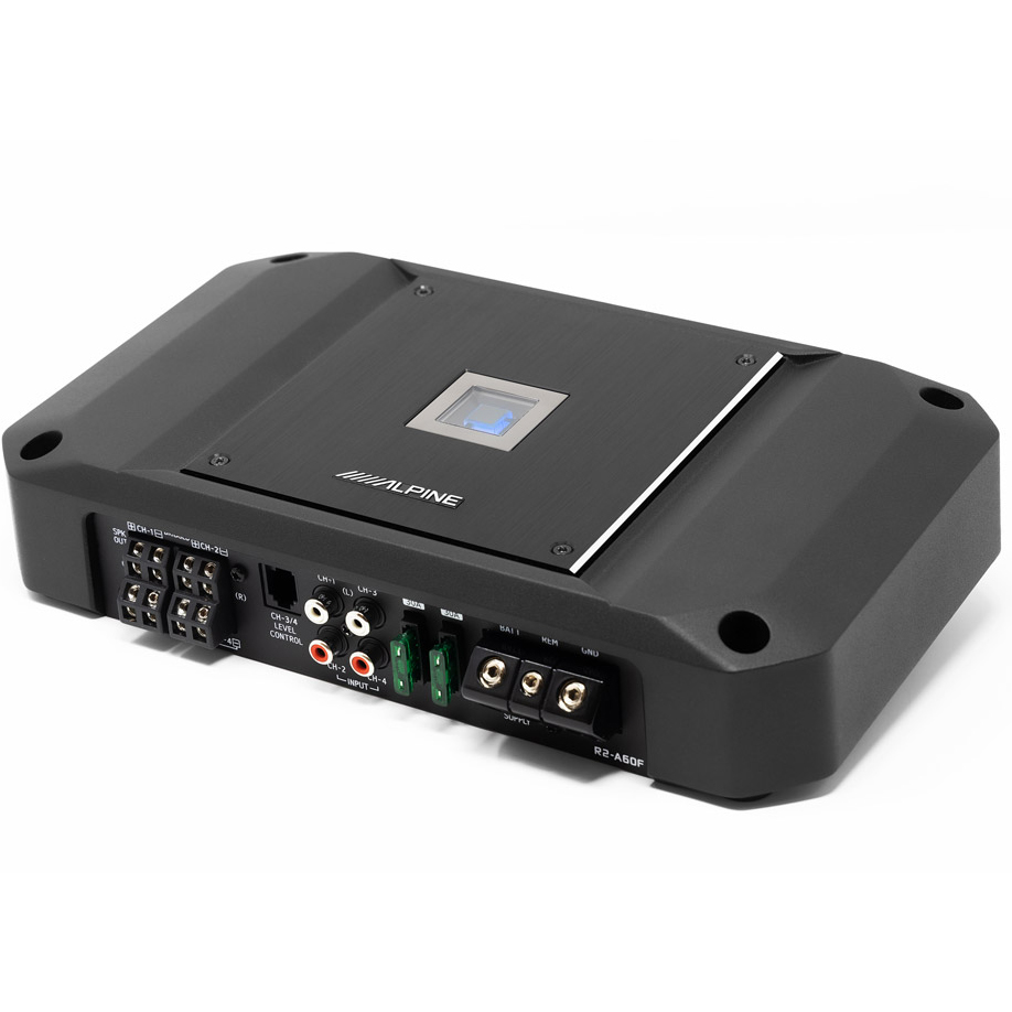 Alpine R-SeriesR2-A60F - Class-D 4-Channel Power Amplifier | SBR Pro Sound