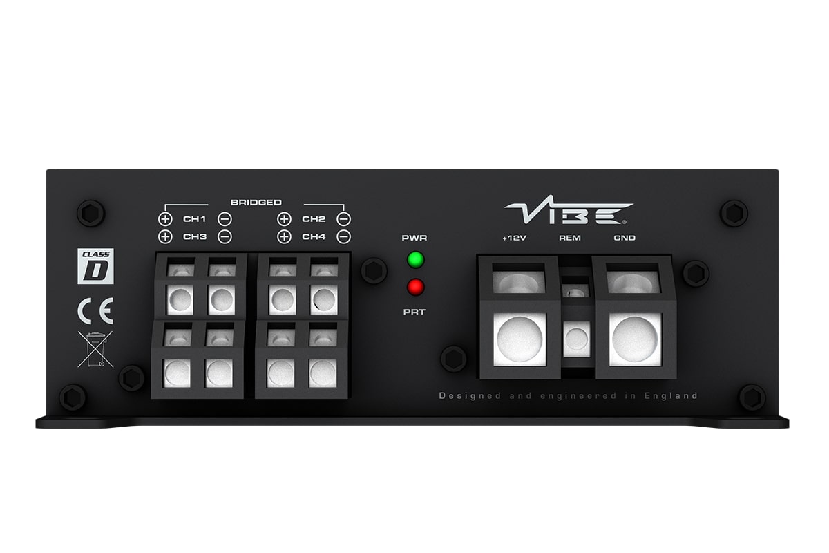 Vibe PowerBox 150.4M-V0 - 1920Watt 4-Channel Class D Amplifier | SBR ...