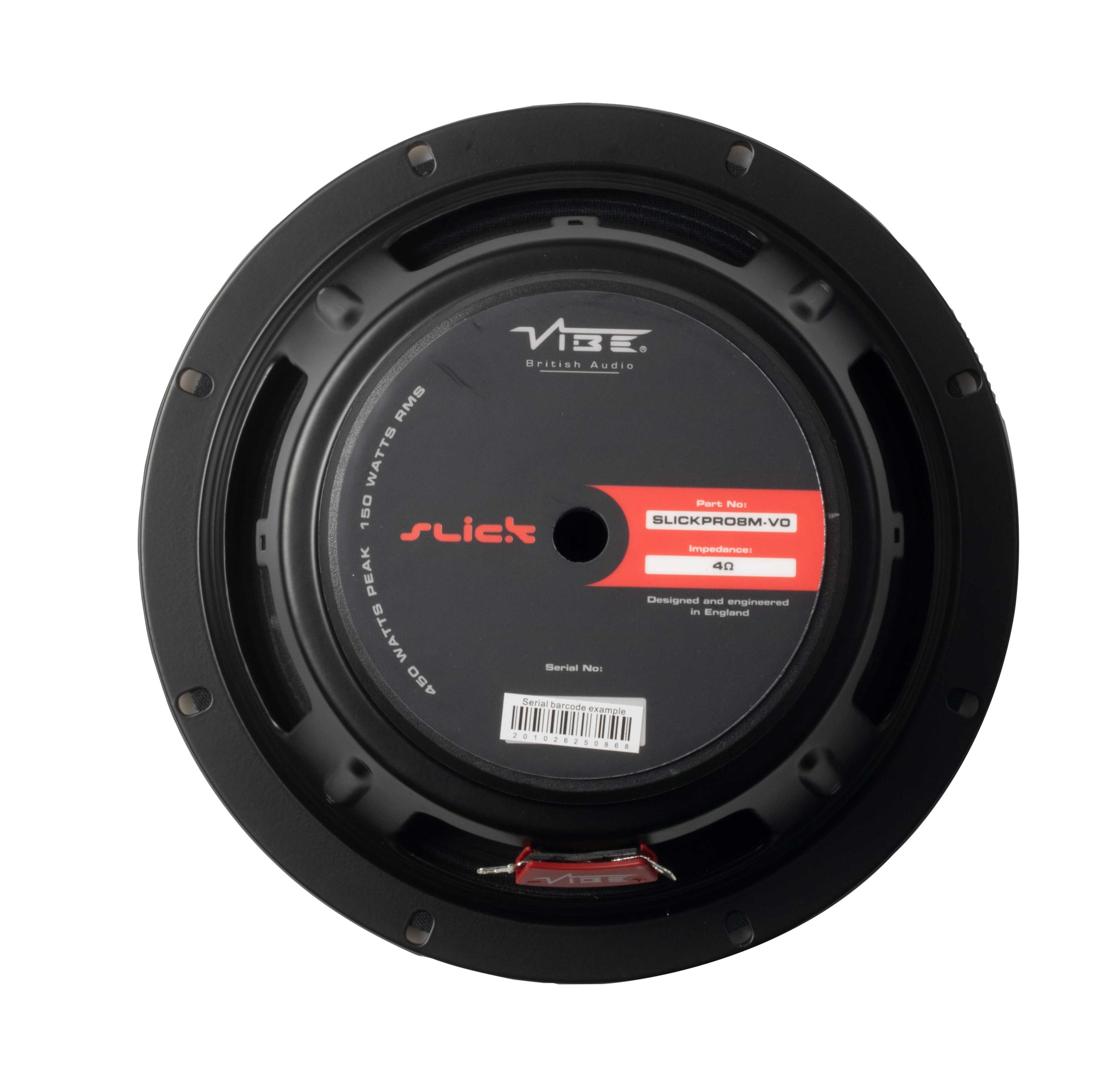 Vibe Slick PRO 8M-V0 - 8.1-Inch 150Watt RMS Midrange Speaker | SBR Pro ...