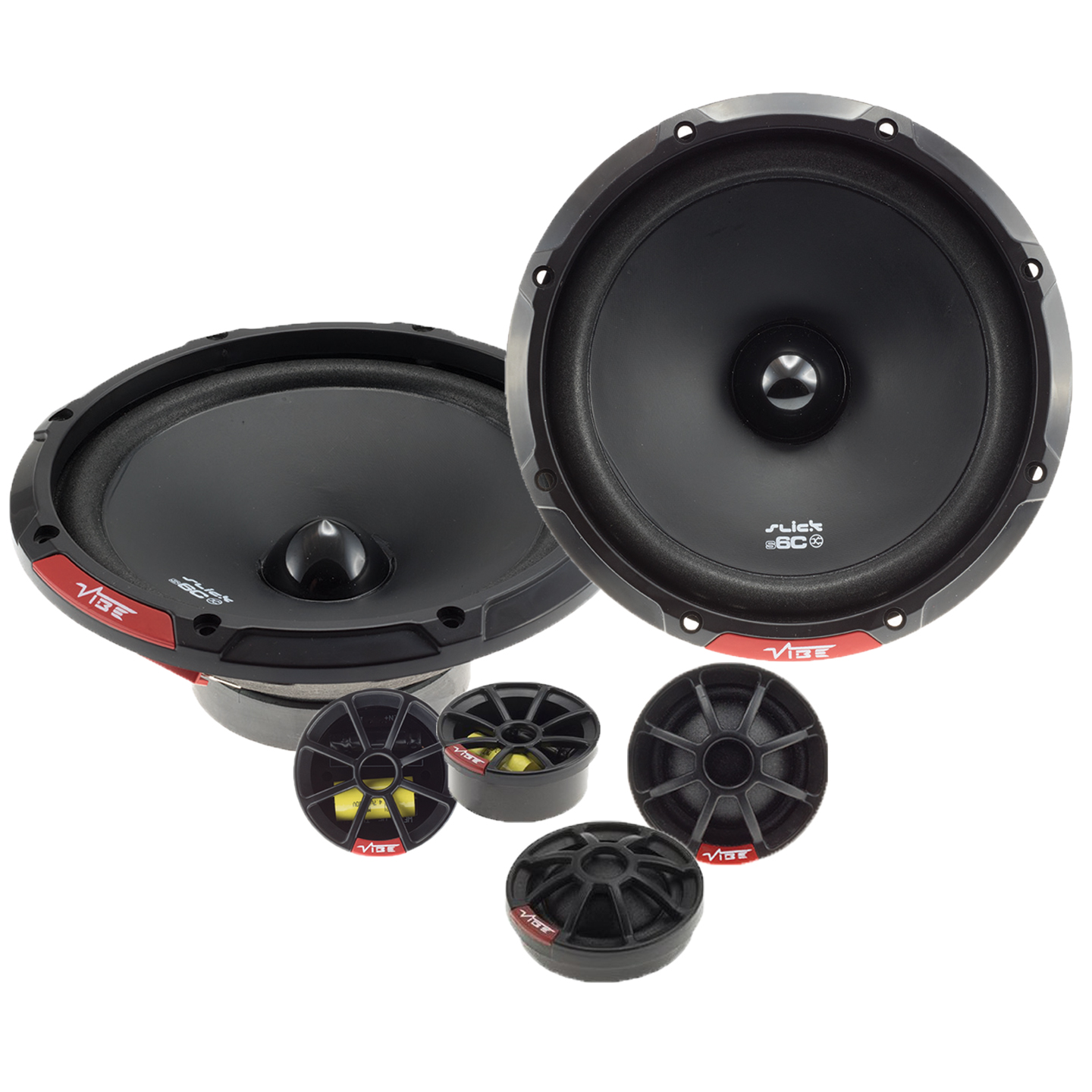 Vibe Slick 6C-V7 6.5" 90Watt RMS Component Split System | SBR Pro Sound