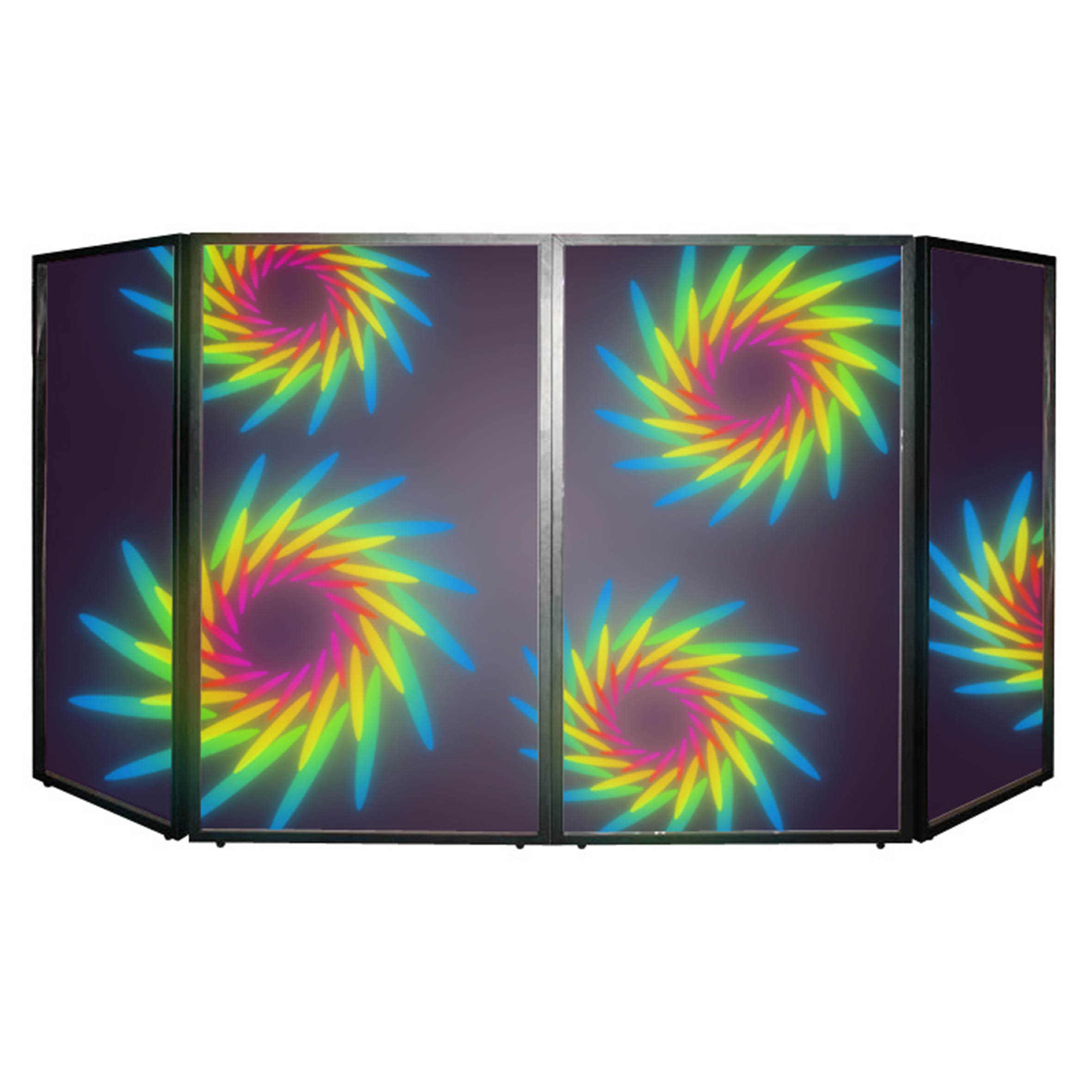 Athletic DJ-Screen Set of Four Lighting Screens | SBR Pro Sound