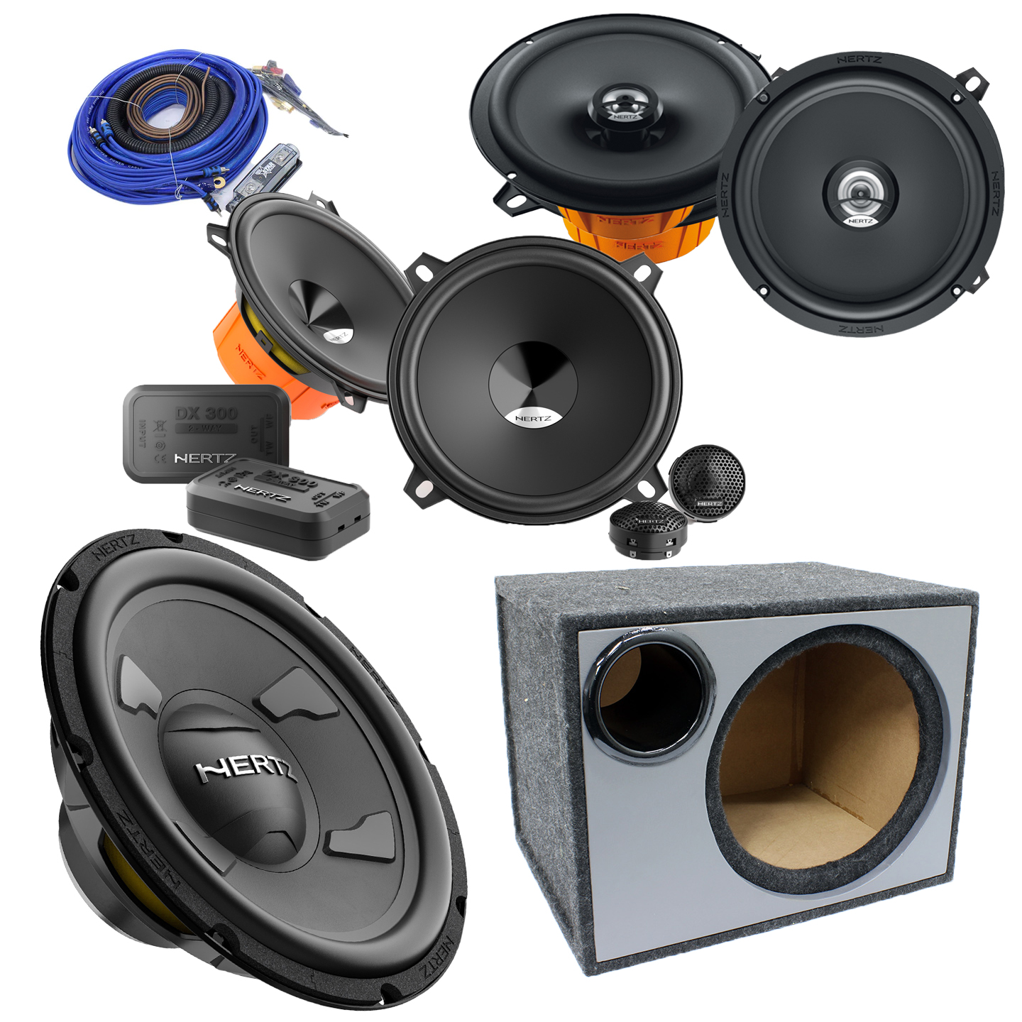 Hertz Dieci 130 Car Sound Combo | SBR Pro Sound