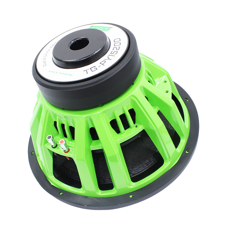 Targa TG-PY1520DW Python15-inch 30 000Watt Dual 2-Ohm Sub | SBR Pro Sound