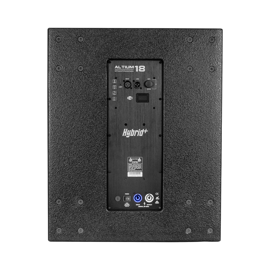 Hybrid Plus Altium18 18" 2400Watt Powered Subwoofer | SBR Pro Sound