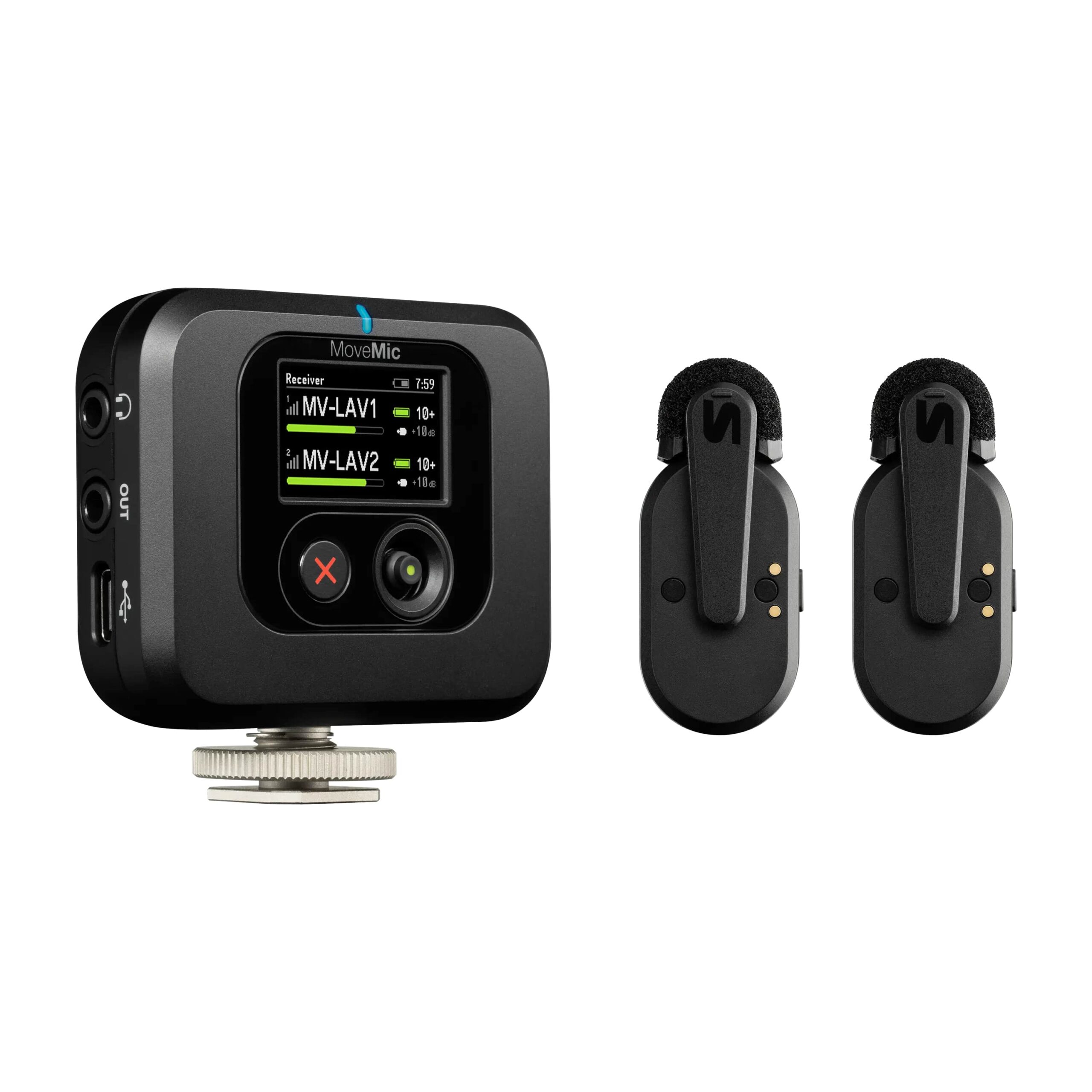 Shure MoveMic Compact Wireless Lavalier Microphone System | SBR Pro Sound