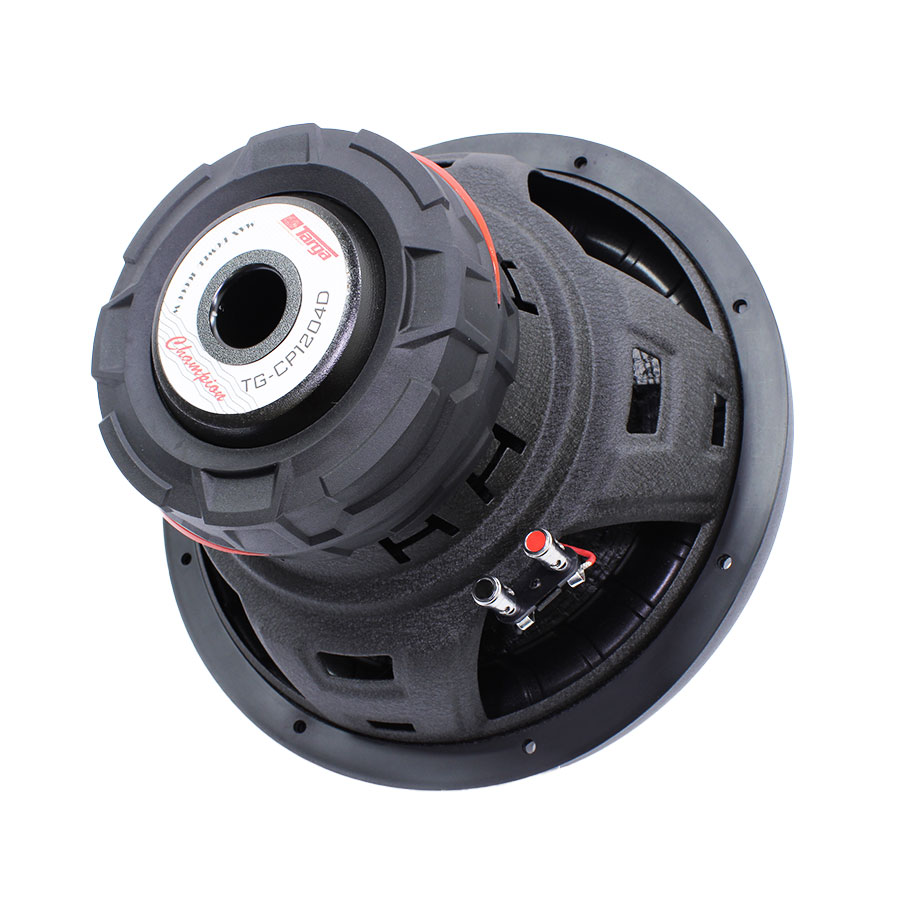 Targa TG-CP1204D 12-inch 10000Watt Dual 4-Ohm Sub | SBR Pro Sound