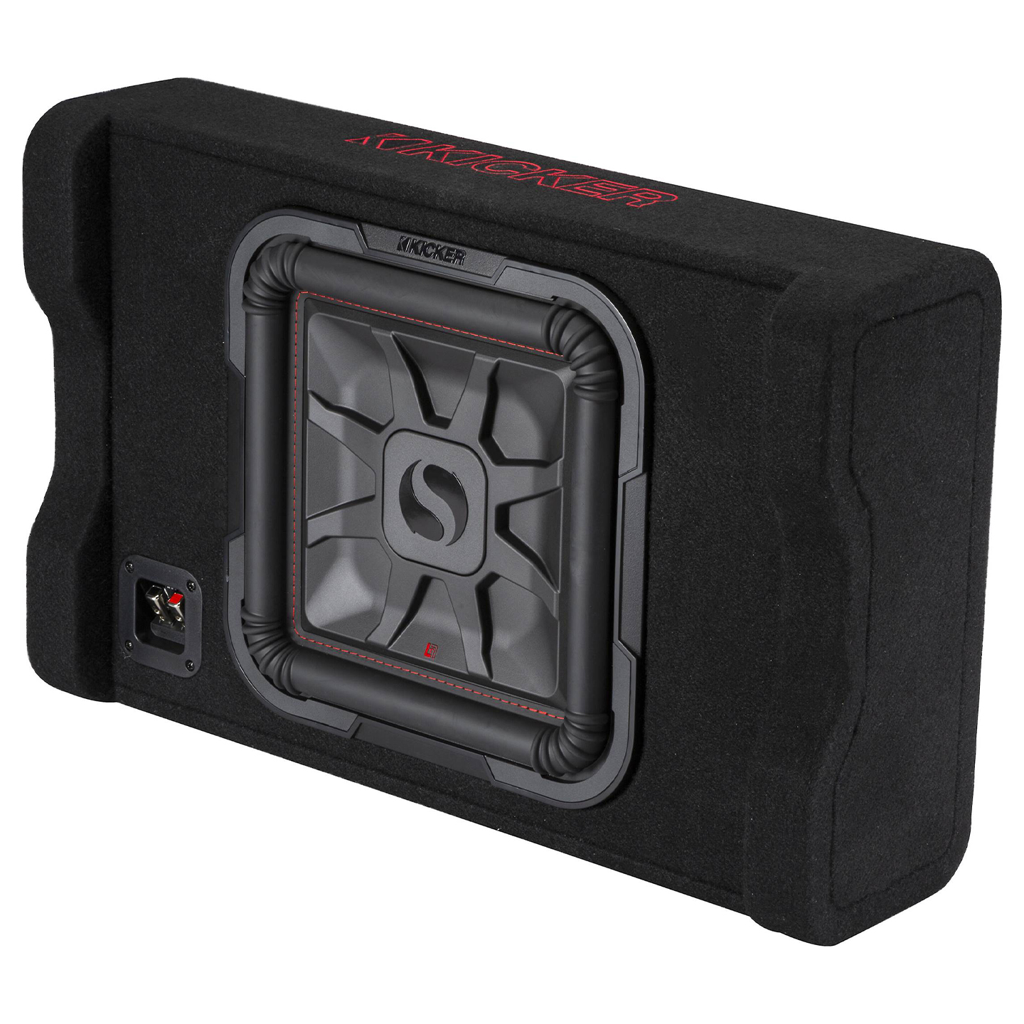 Kicker Solo-Baric 49L7TDF122 12-inch 600Watt RMS Square Down-Firing 2 ...