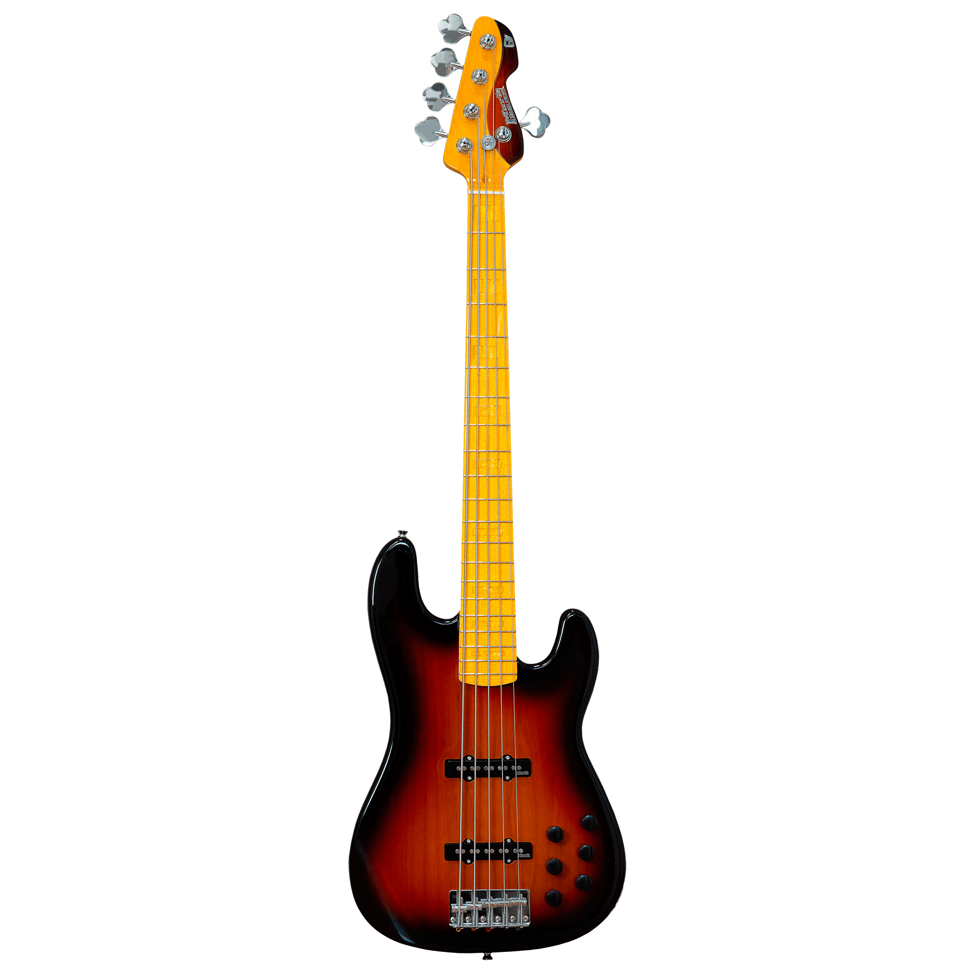 MarkBass MB GV 5 Gloxy Val 3-Tone Sunburst CR MP Bass Guitar | SBR Pro ...