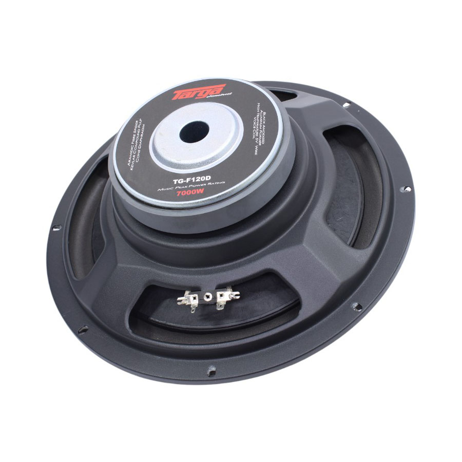 Targa TG-F120D Slim 12-inch Flat Series 7000Watt DVC Sub | SBR Pro Sound