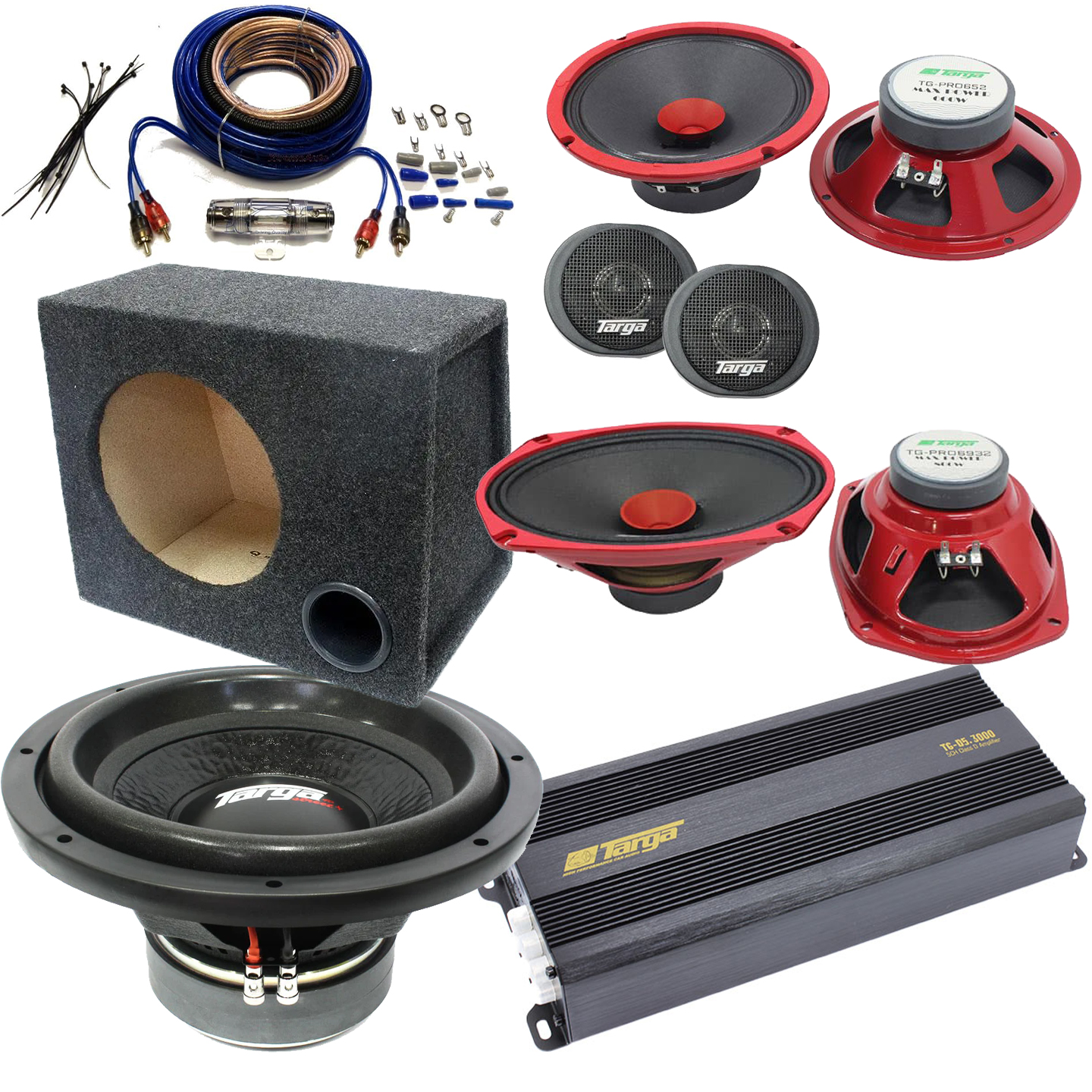 Targa Starter Grid Pro Car Audio Speaker Upgrade System | SBR Pro Sound
