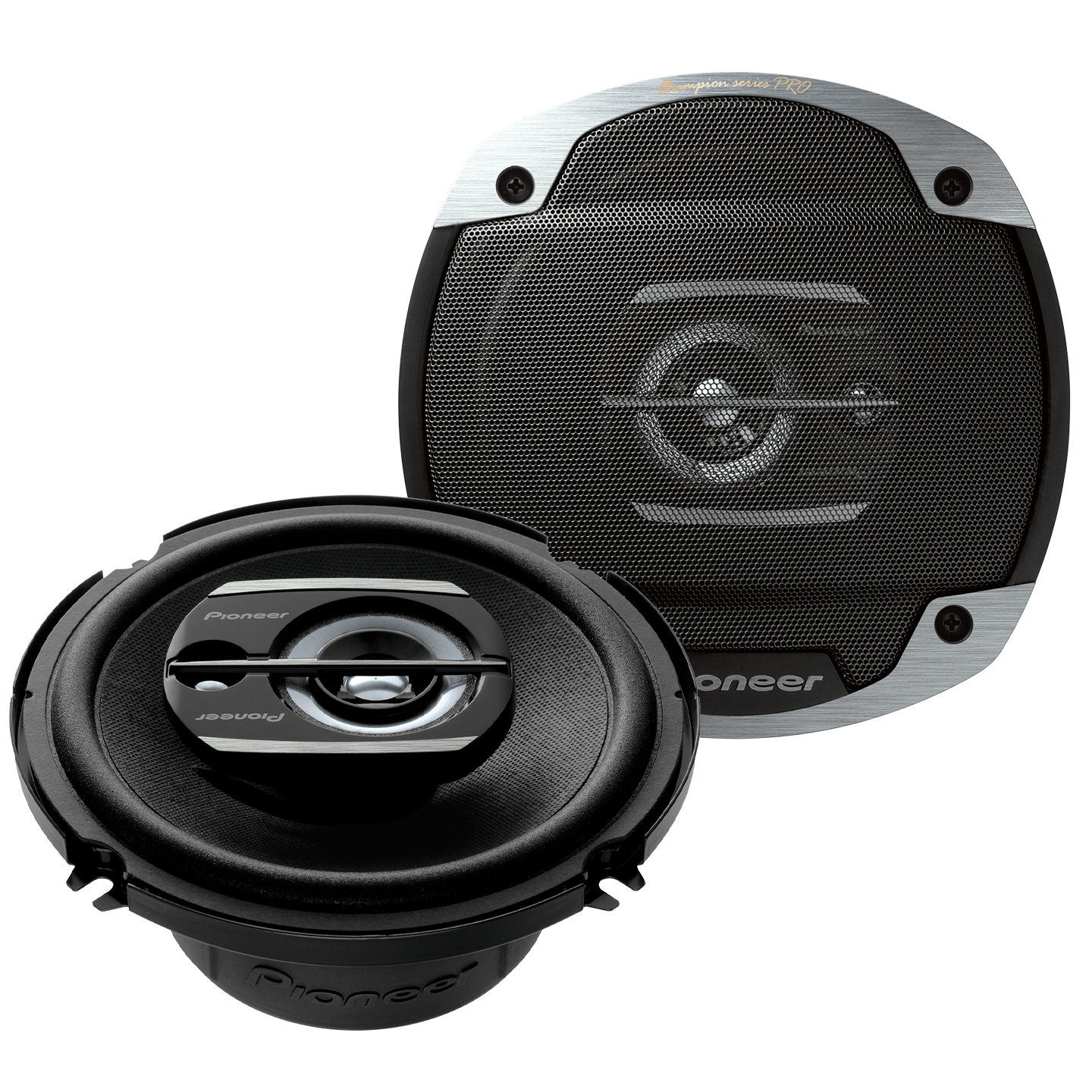 Pioneer TS-1675 V3 Champion Series 6.5-nch 80Watt RMS 3-Way Coaxial Speakers 6.5″ 80W 3-Way ...