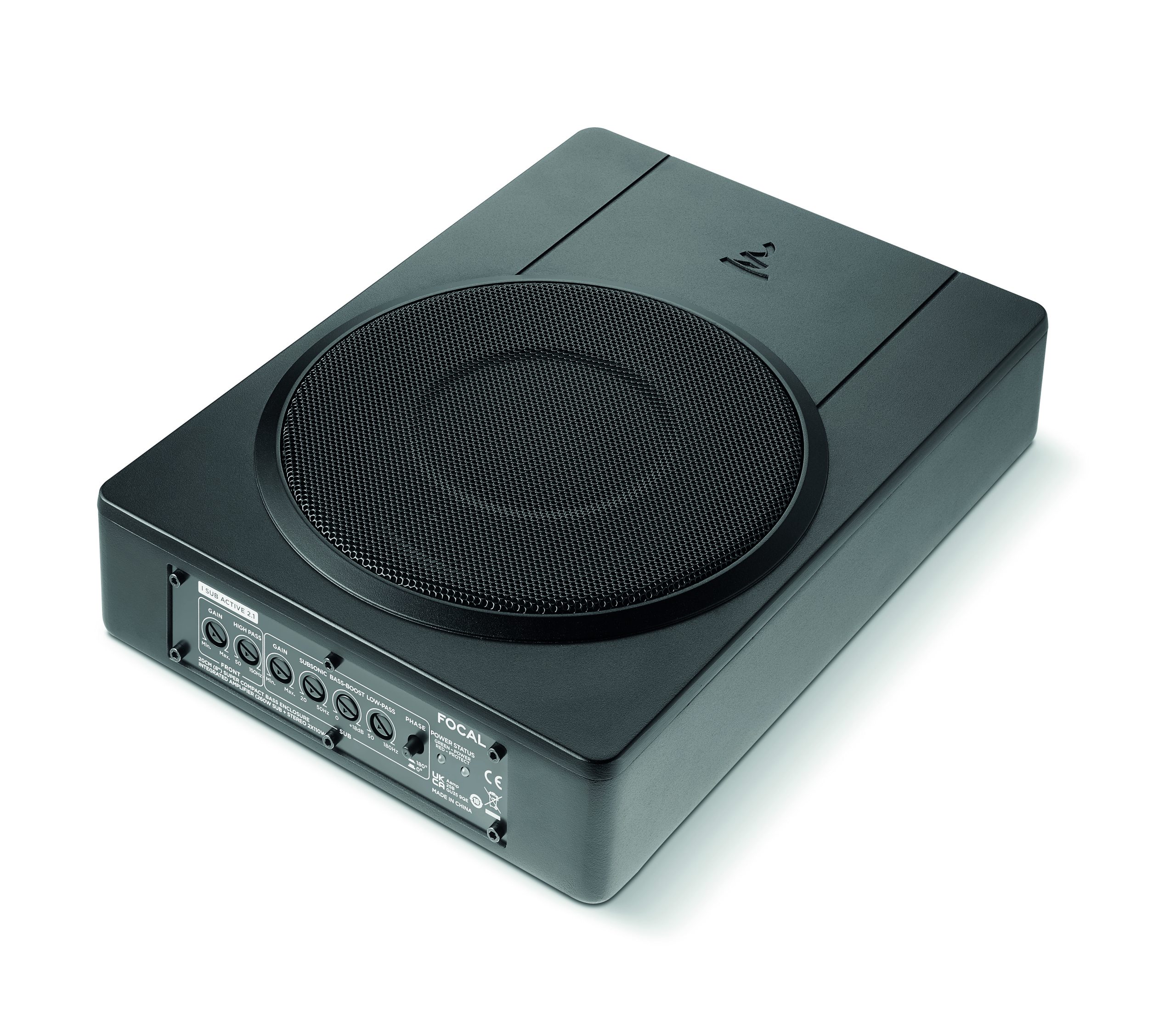 Focal Inside ISUB Active 2.1 8" 260W Compact Sub & 2-Ch Amp | SBR Pro Sound