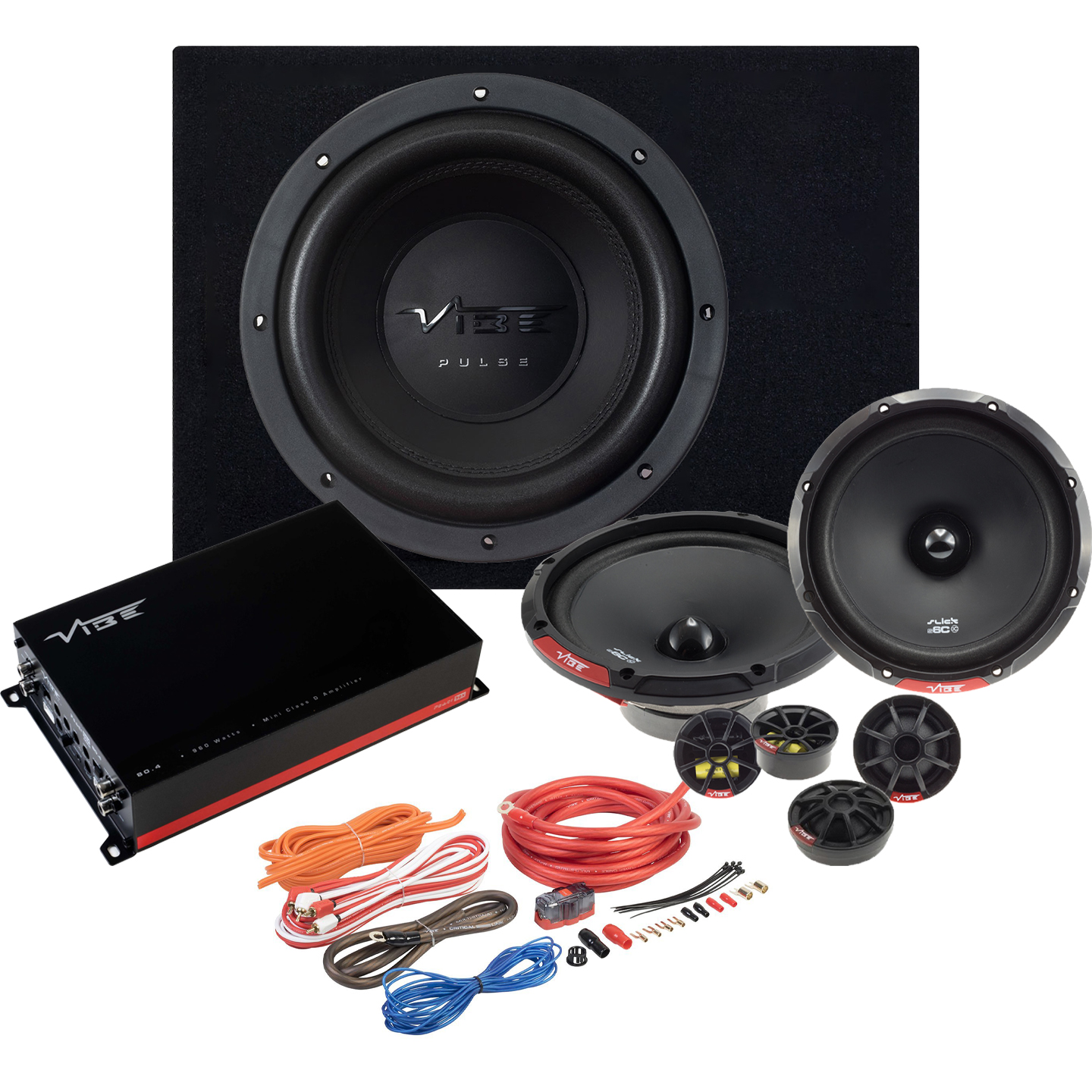 Vibe Pulse 10 Combo Speaker + Subwoofer Upgrade System | SBR Pro Sound